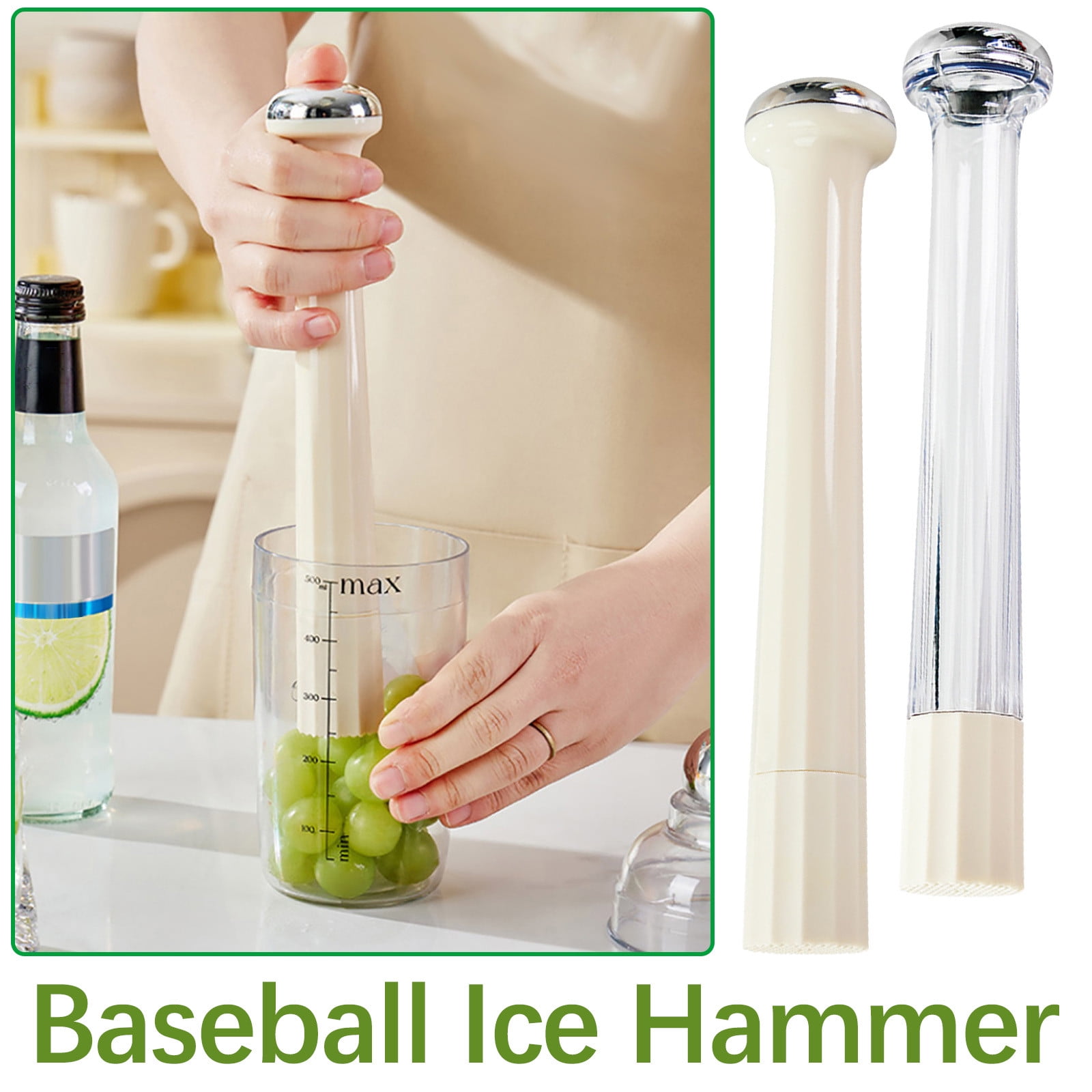 Ice Crushing Tool, Milk Tea Maker, Hand Pounded Lemon Tea, Stainless ...