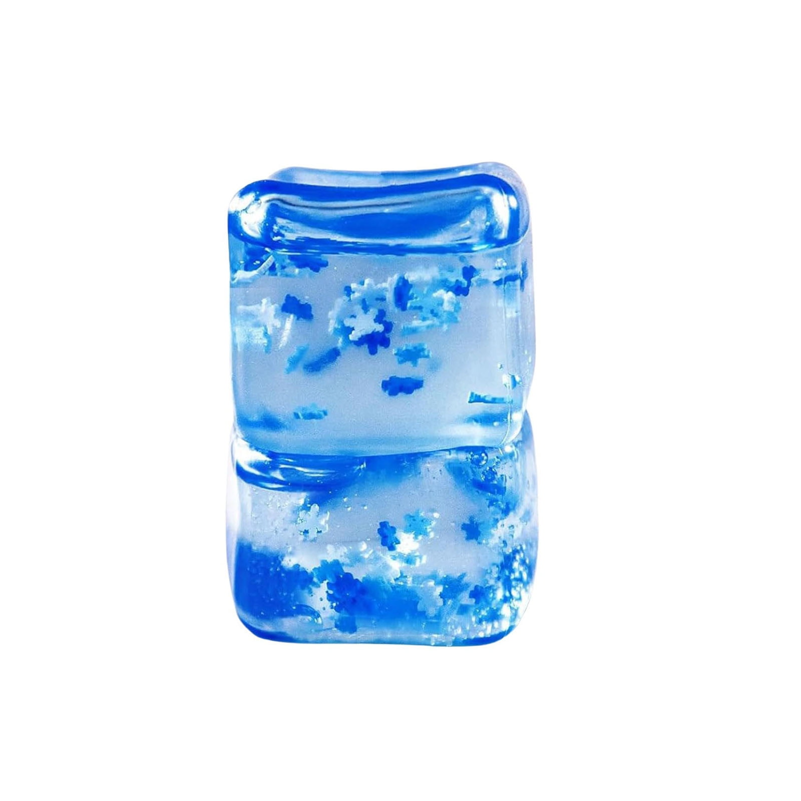 Ice Cube Fidget Toy Cubes Square Shape with Filling 20ML, Ice Cube ...