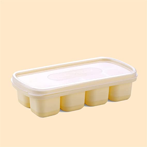 Ice Cube Household Homemade Ice Cube Storage Box Ice Maker Food-Grade ...