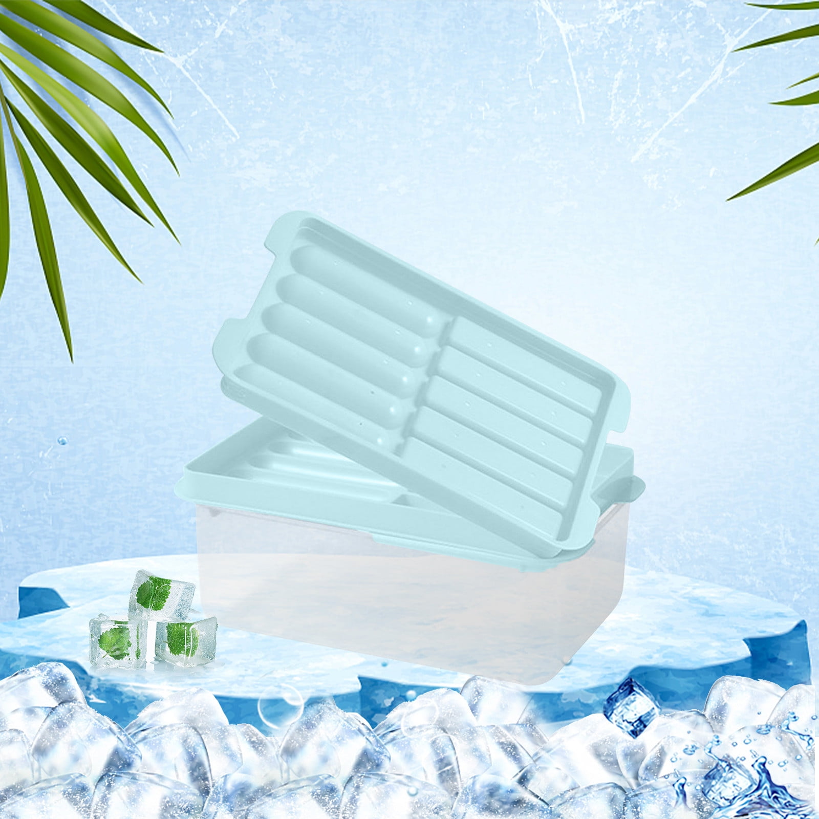 Ice Cube Maker, Ice Cube Trays for Freezer, Bingge Household Food Grade ...