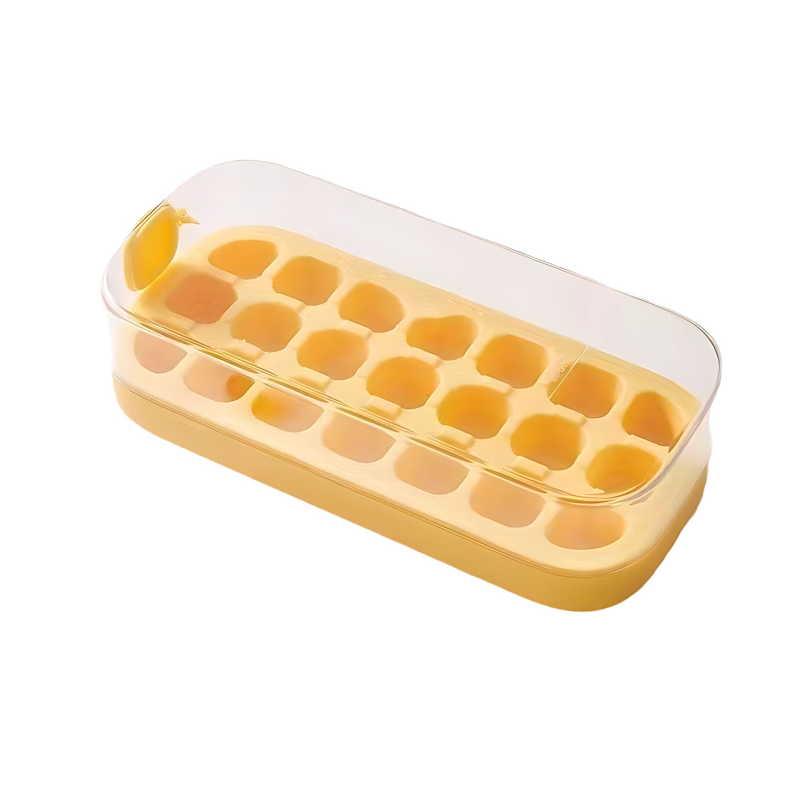Ice Cube Maker Tray | Easy-Release Press Type Ice Box | Household ...