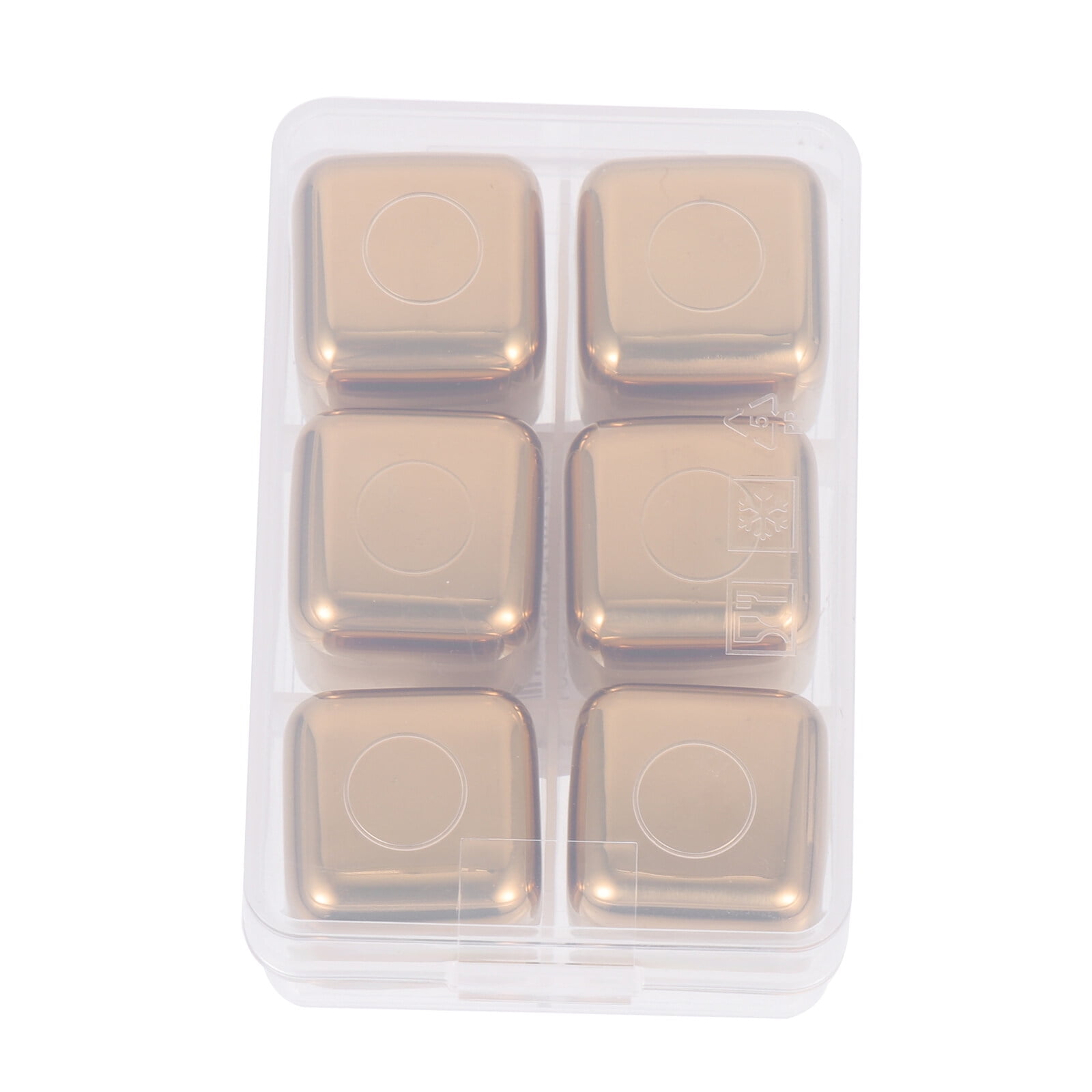 Ice Cube Metal Cooler Chiller Stainless Steel Cubes Pellets Whiskey ...