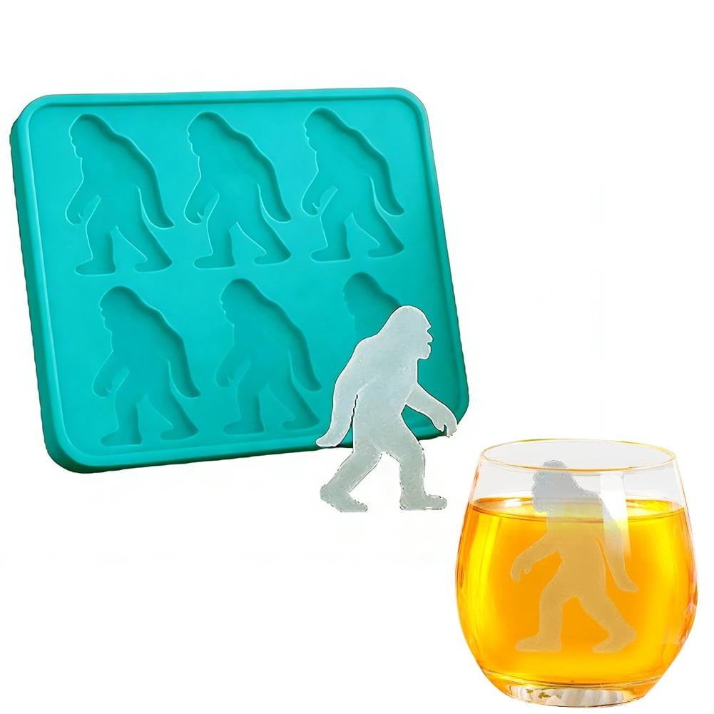 Ice Cube Mold – 6-Cavity Silicone Monster Ice Tray for Whiskey ...