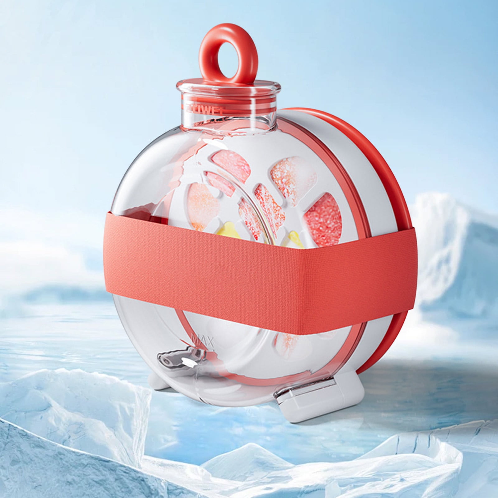 Ice Cube Press Release Tray for Home Refrigerator | Food-Grade Plastic ...