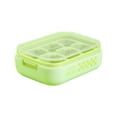 Ice Cube Press Tray with Lid | Mini Silicone Household Ice Mold | Easy ...
