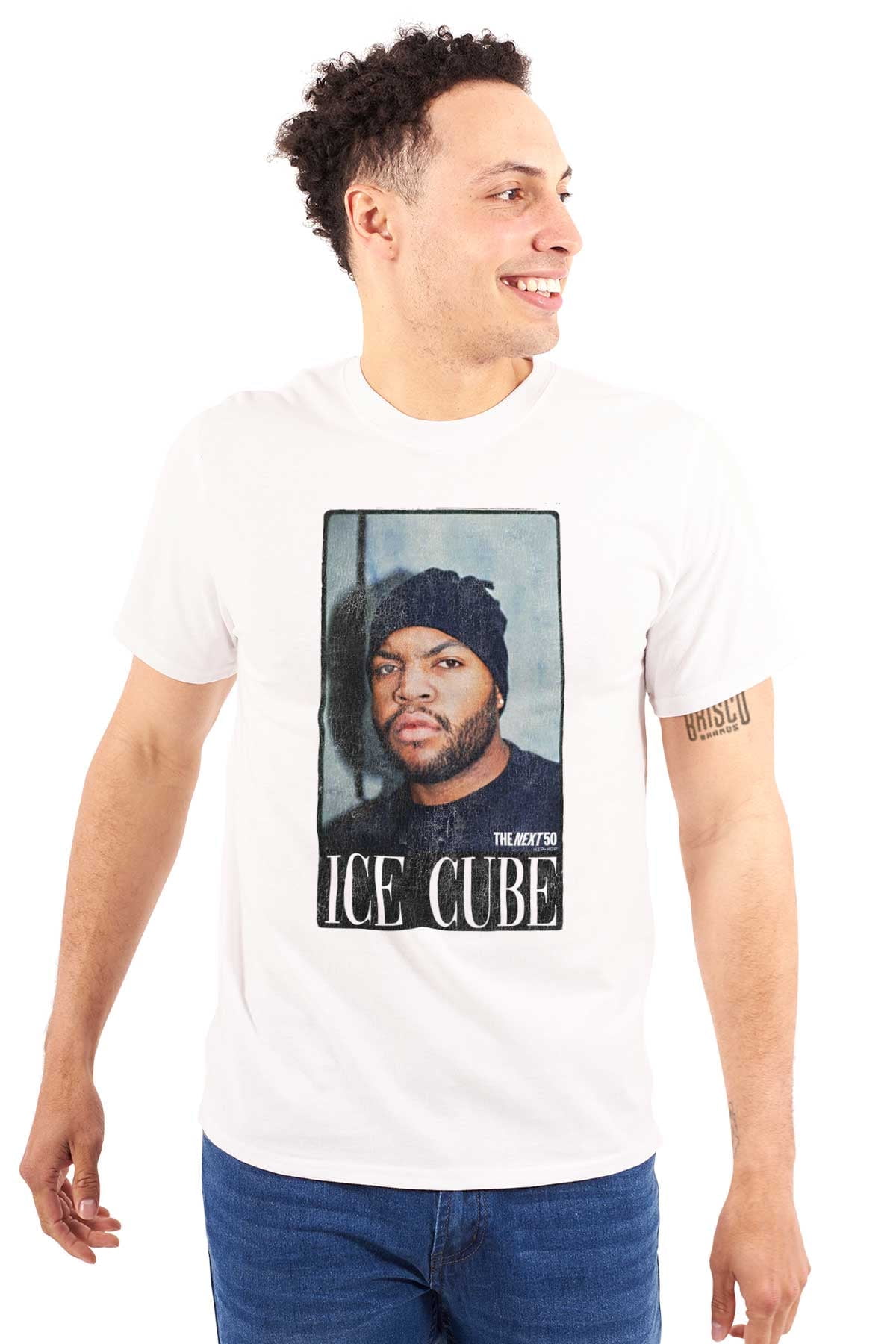 Ice Cube Rapper The Next 50 Hip Hop Men's Graphic T Shirt Tees Brisco ...