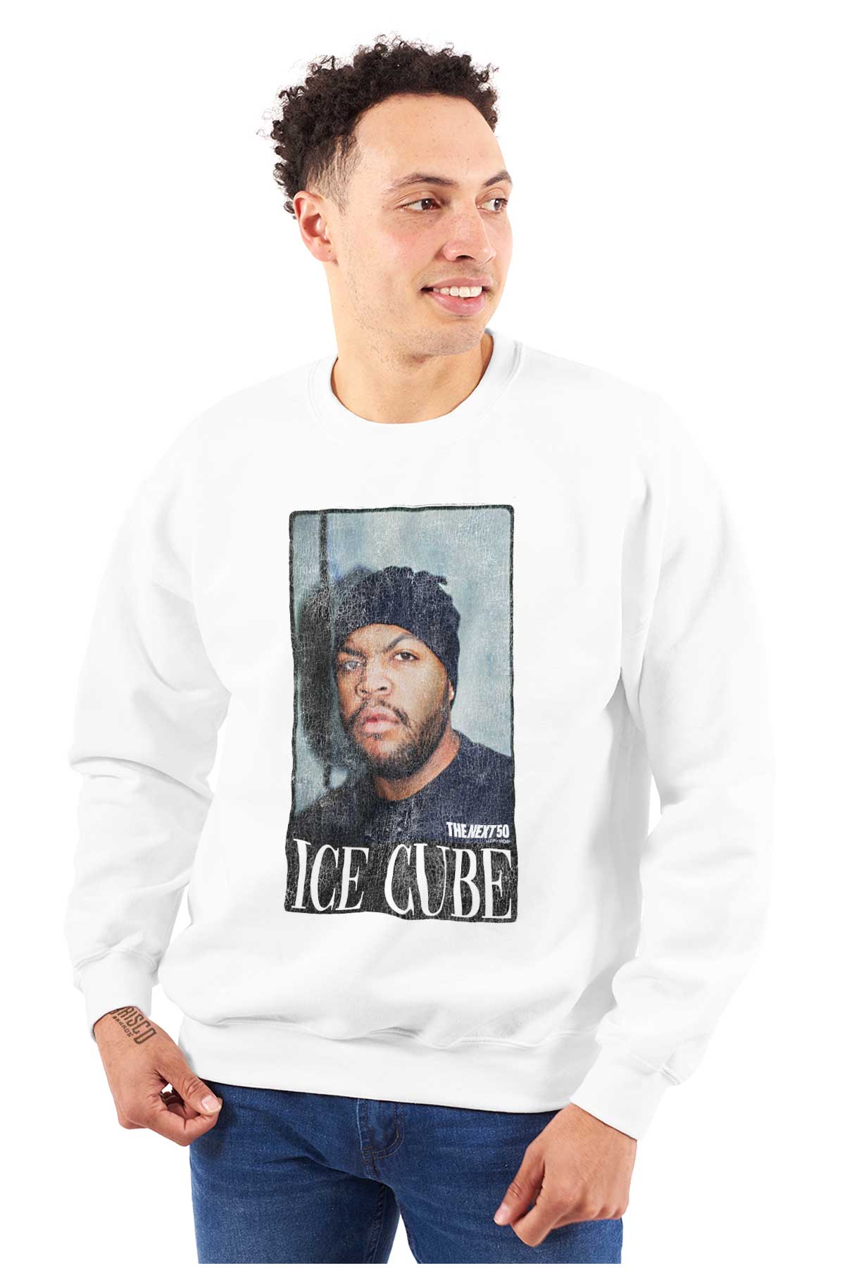 Ice Cube Rapper The Next 50 Hip Hop Sweatshirt for Men or Women Brisco ...