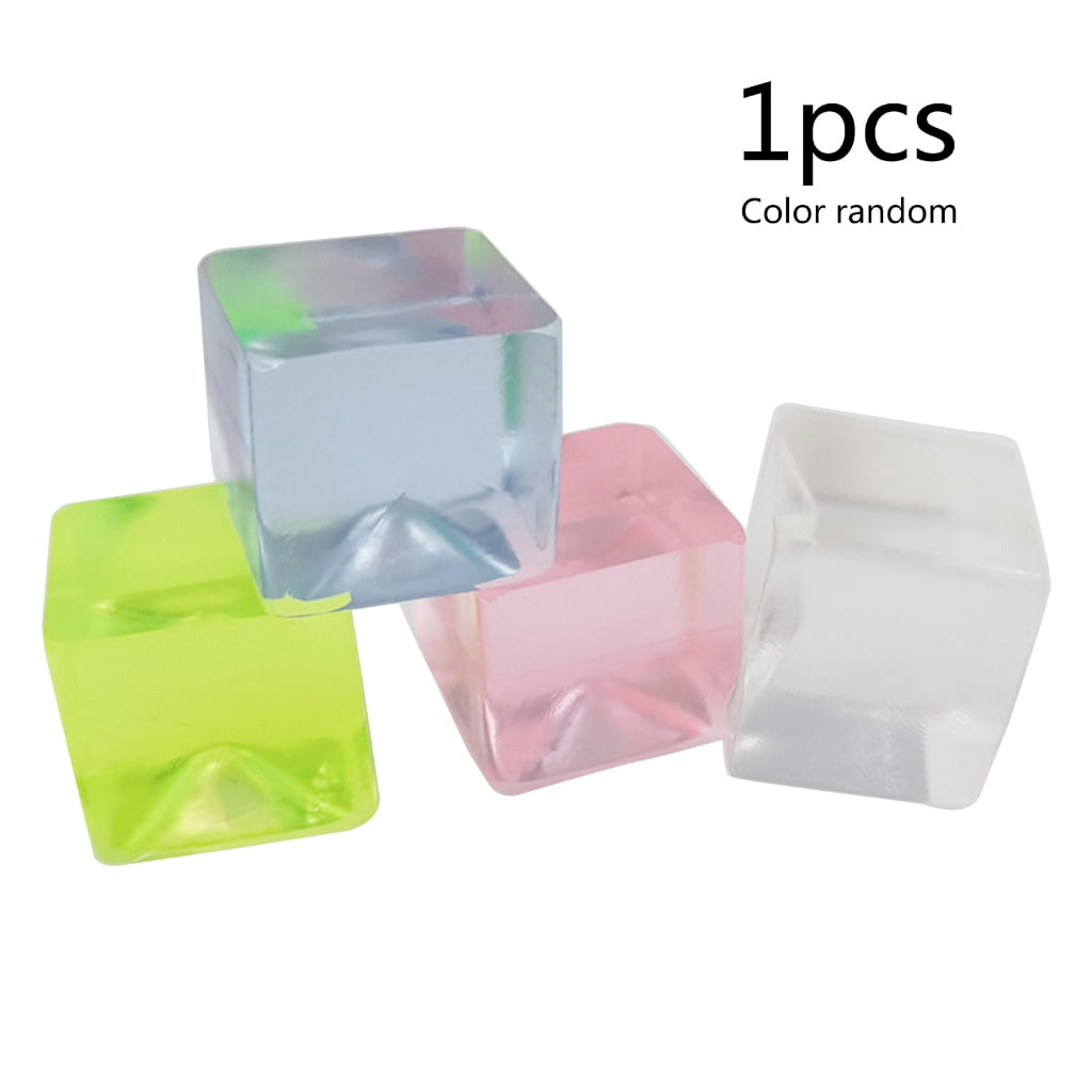Ice Cube Soft Squeeze Toy TPR IceRock Toy Balls Kids Stress Relief Toy ...