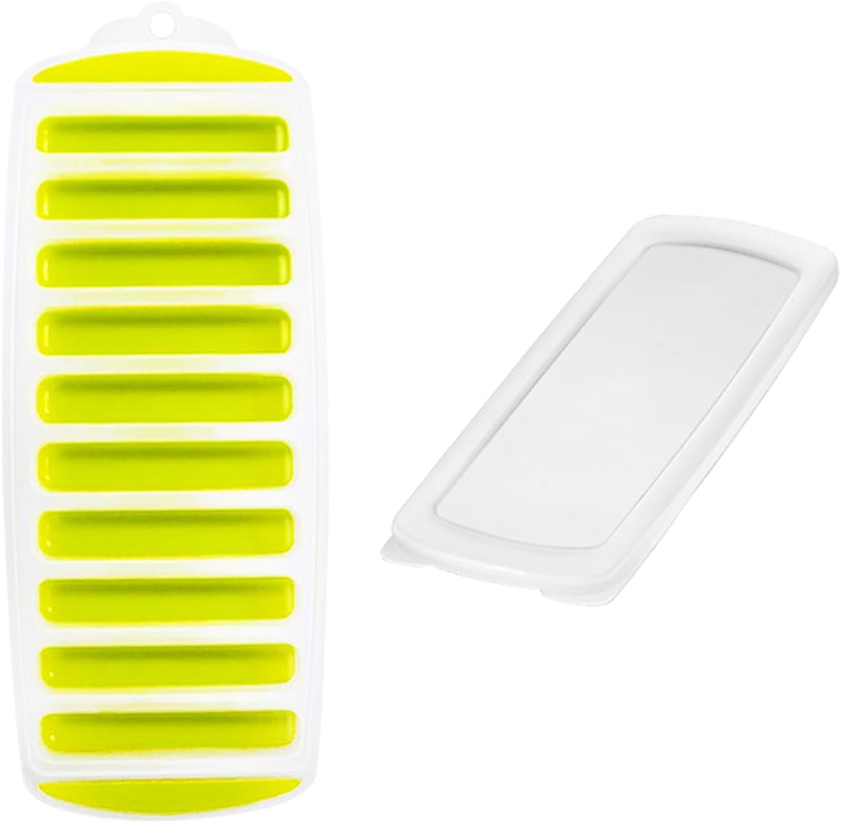 Ice Cube Tray, Bottle Ice Stick Trays Bottom Silicone Easy Release ...