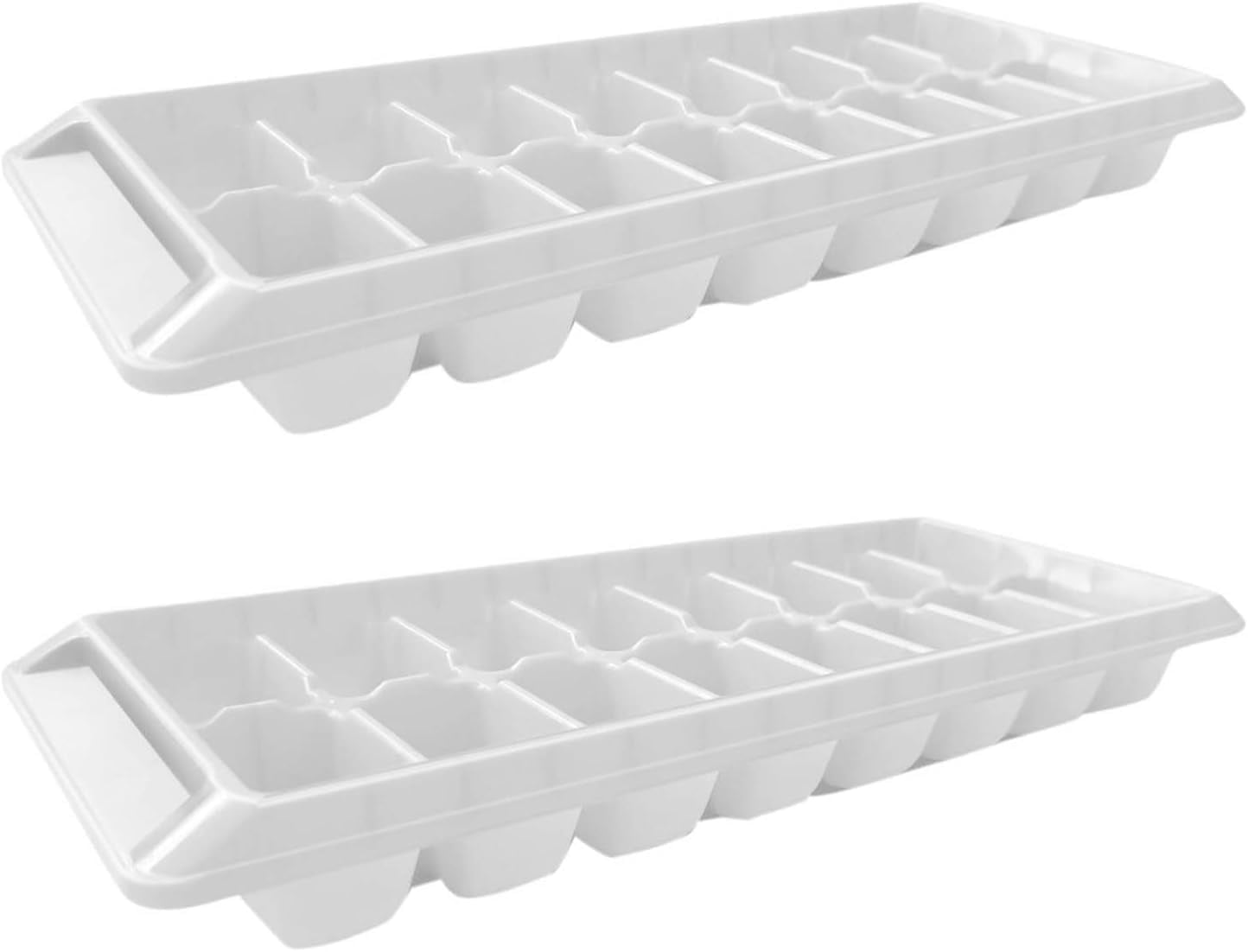 Ice Cube Tray for Freezer Ice Cube Tray Plastic Stackable Ice Cube For ...