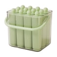 Ice Cube Tray Long Strip, Plastic Freezer Ice Tray for Household, BPA ...