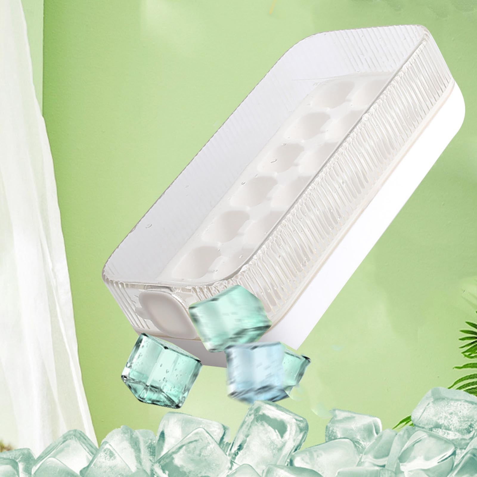 Ice Cube Tray with Press Release System | BPA-Free Food Grade Silicone ...