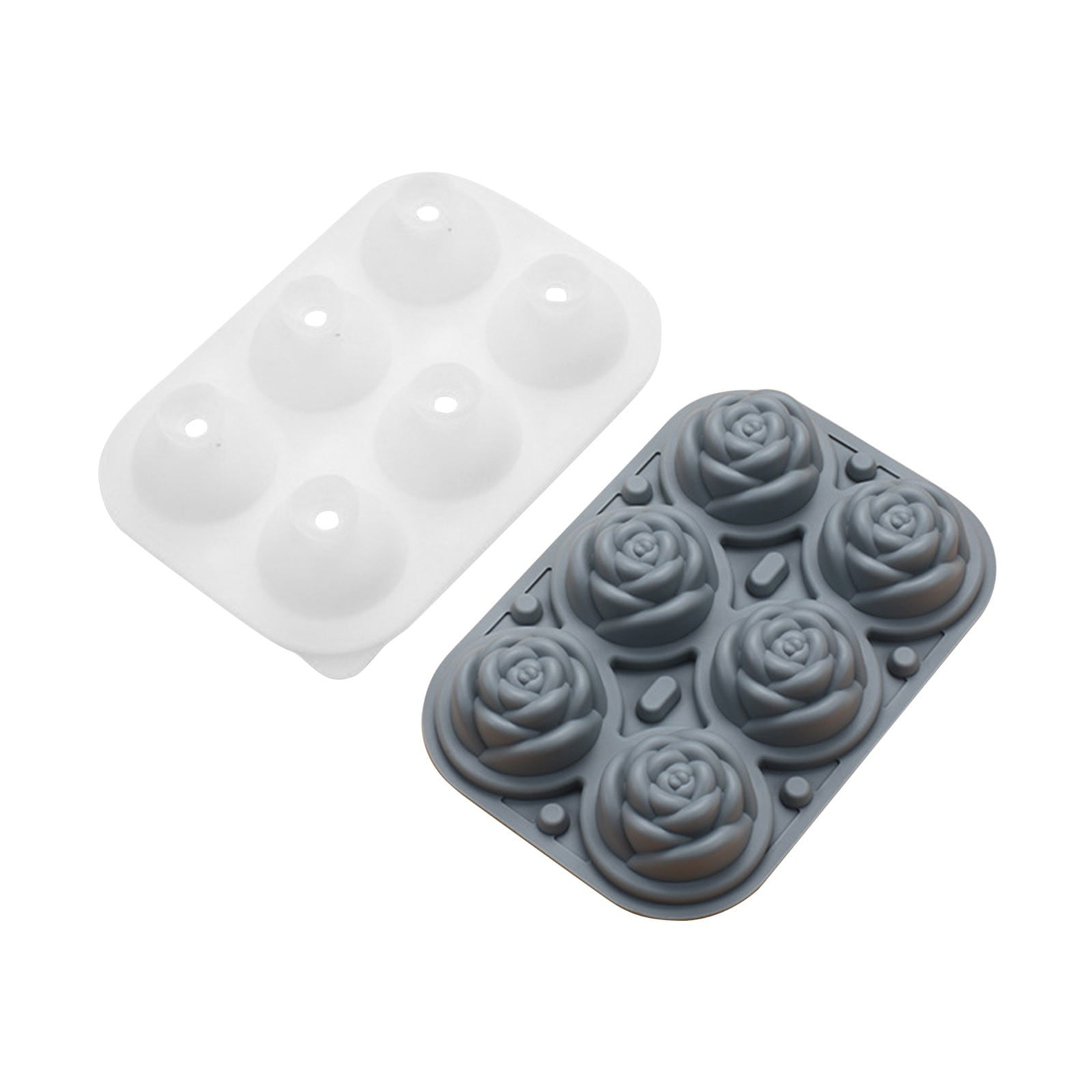 Ice Cube Tray Round Ice Cube Trays for Freezer,BPA-Free Food-Grade Ice ...