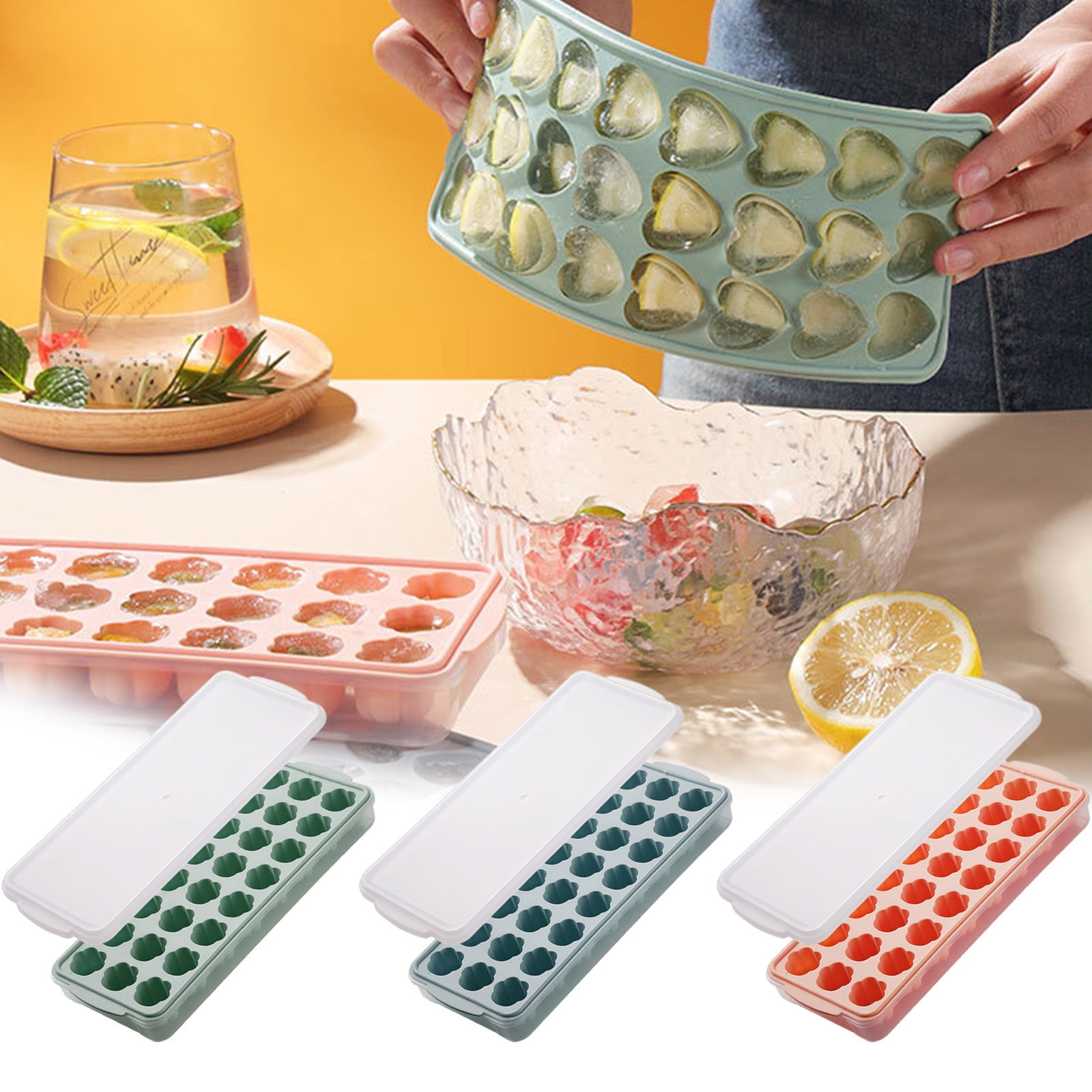 Ice Cube Tray | Silicone Paw Shape Mold | Food-Grade Material | Easy Release & Reusable ...