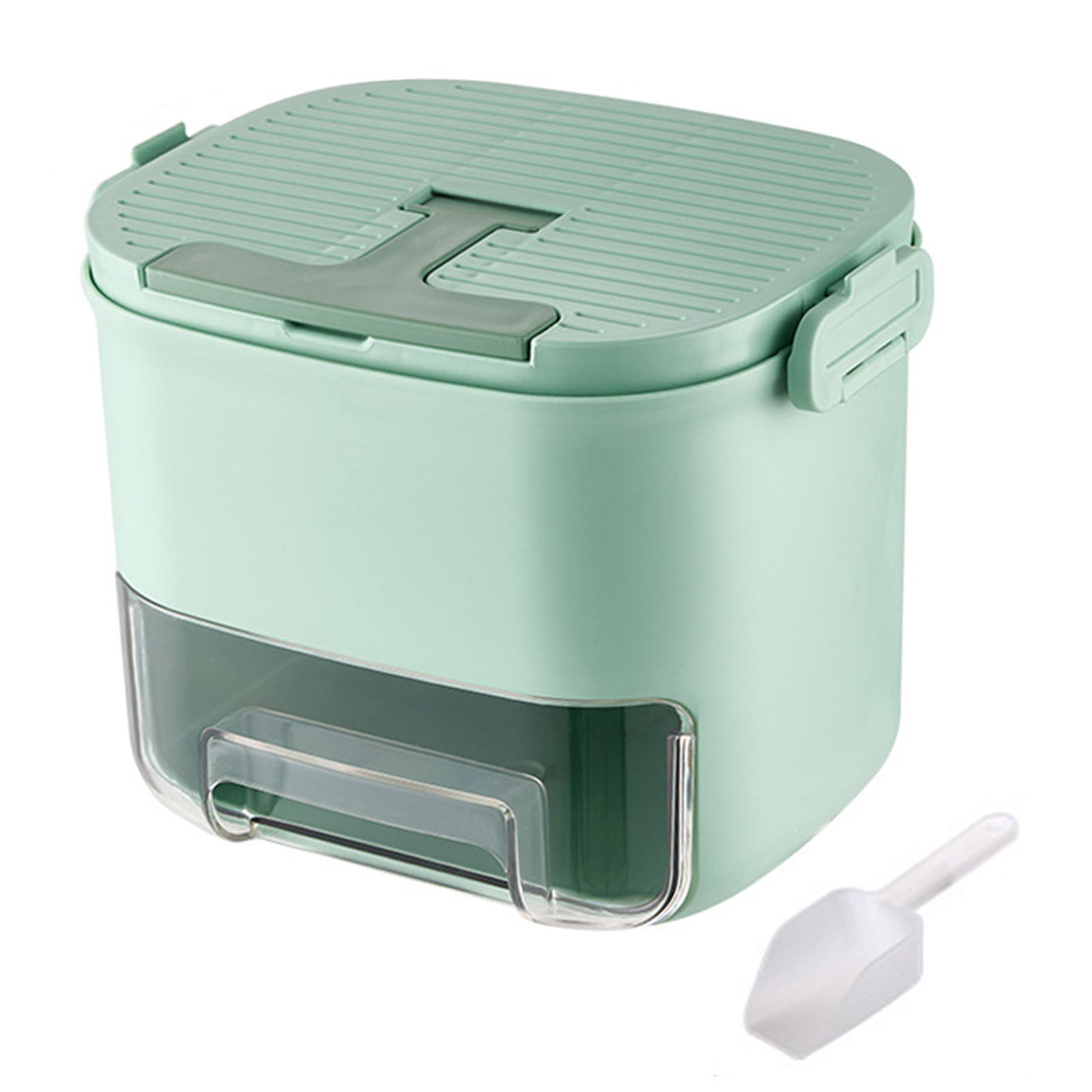 Ice Cube Tray for freezer with 2 Trays and Ice Storage Bin Tweezers,48 ...
