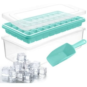 Ckraxd Stainless Steel Ice Box with Lid | Ice Cube Tray | Shaved Ice ...