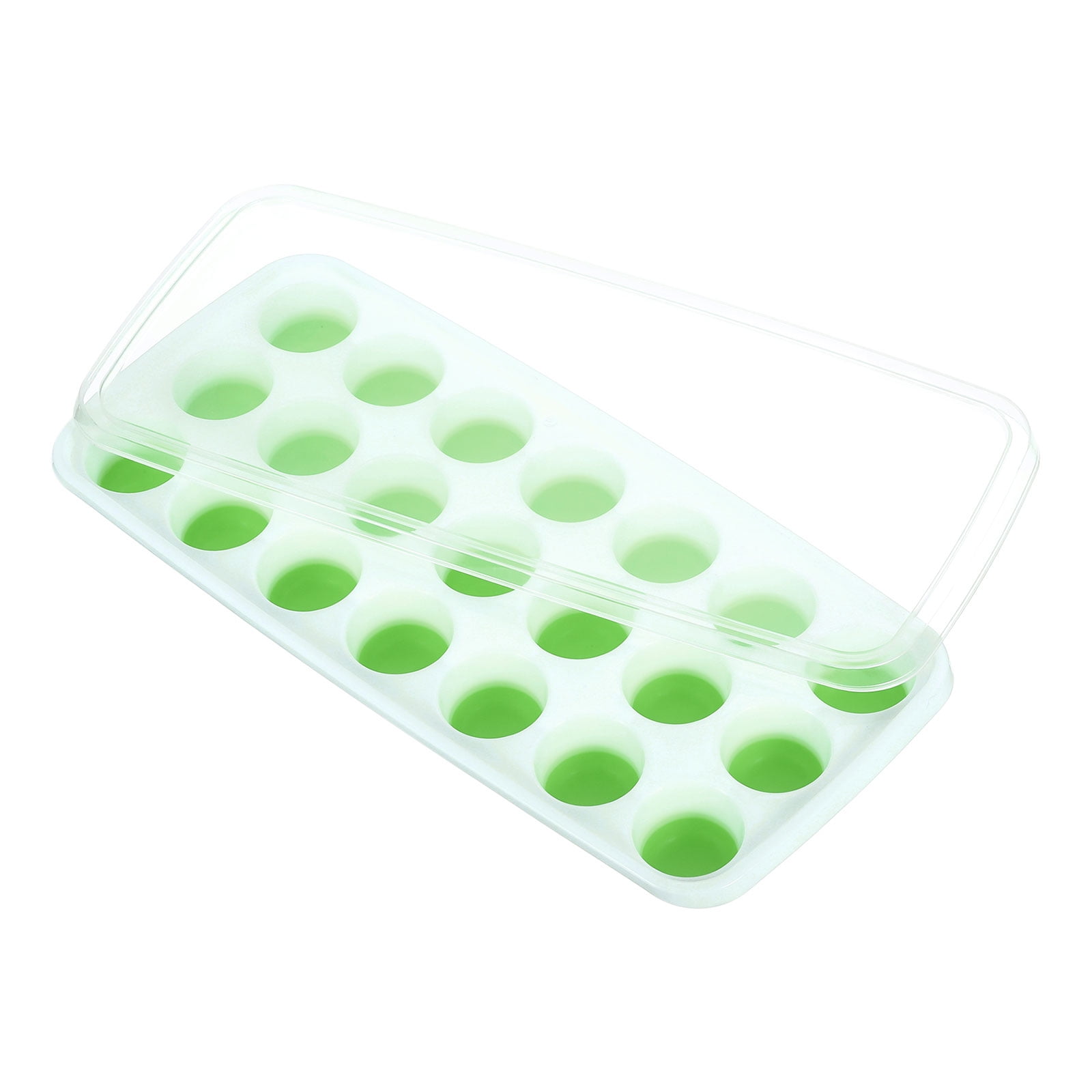 Ice Cube Tray with Removable Lid, Plastic Ice Cube Molds, for Cocktails ...
