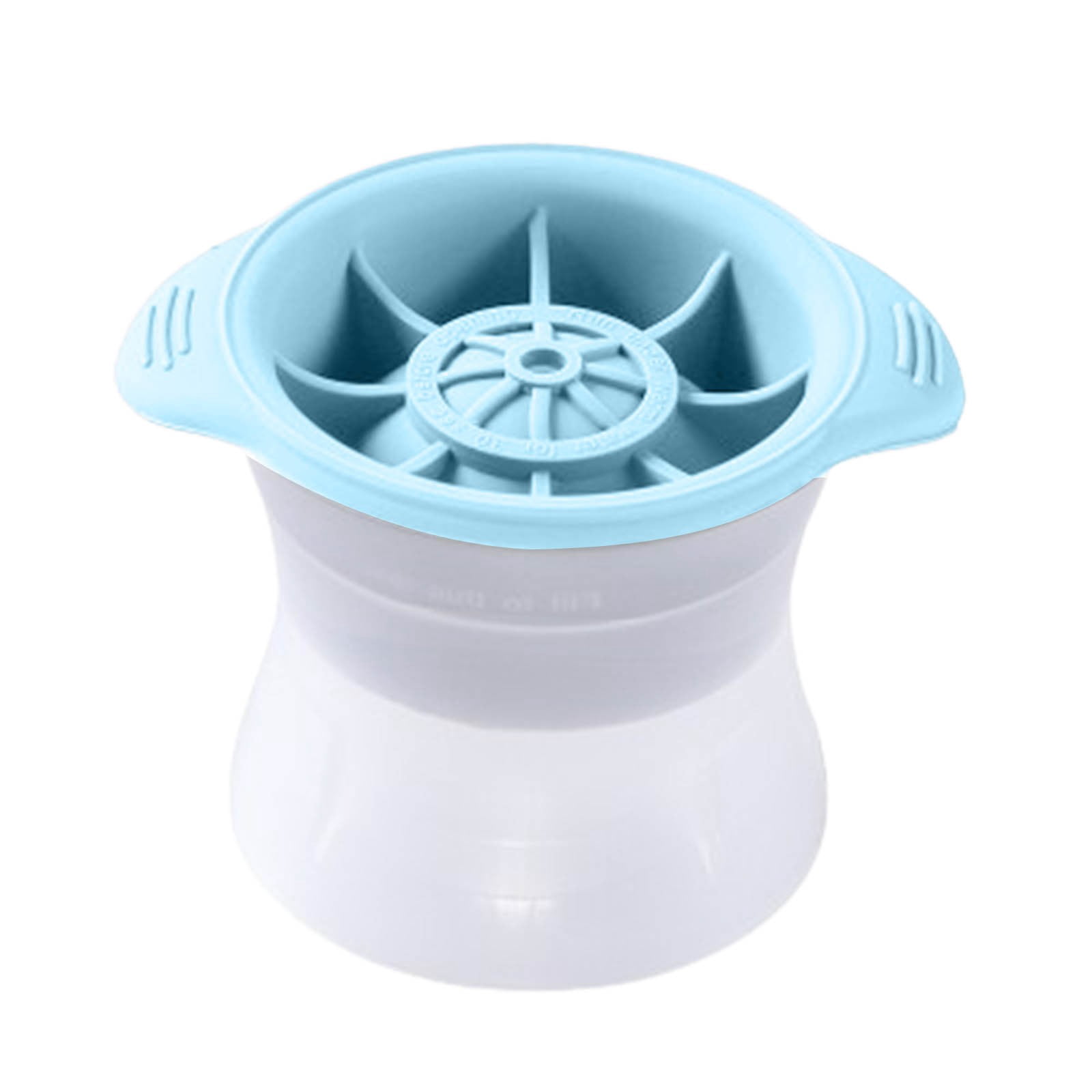 Ice Cube Tray with funnel lid - Big Sphere Ice Ball for Drinks, Bourbon ...