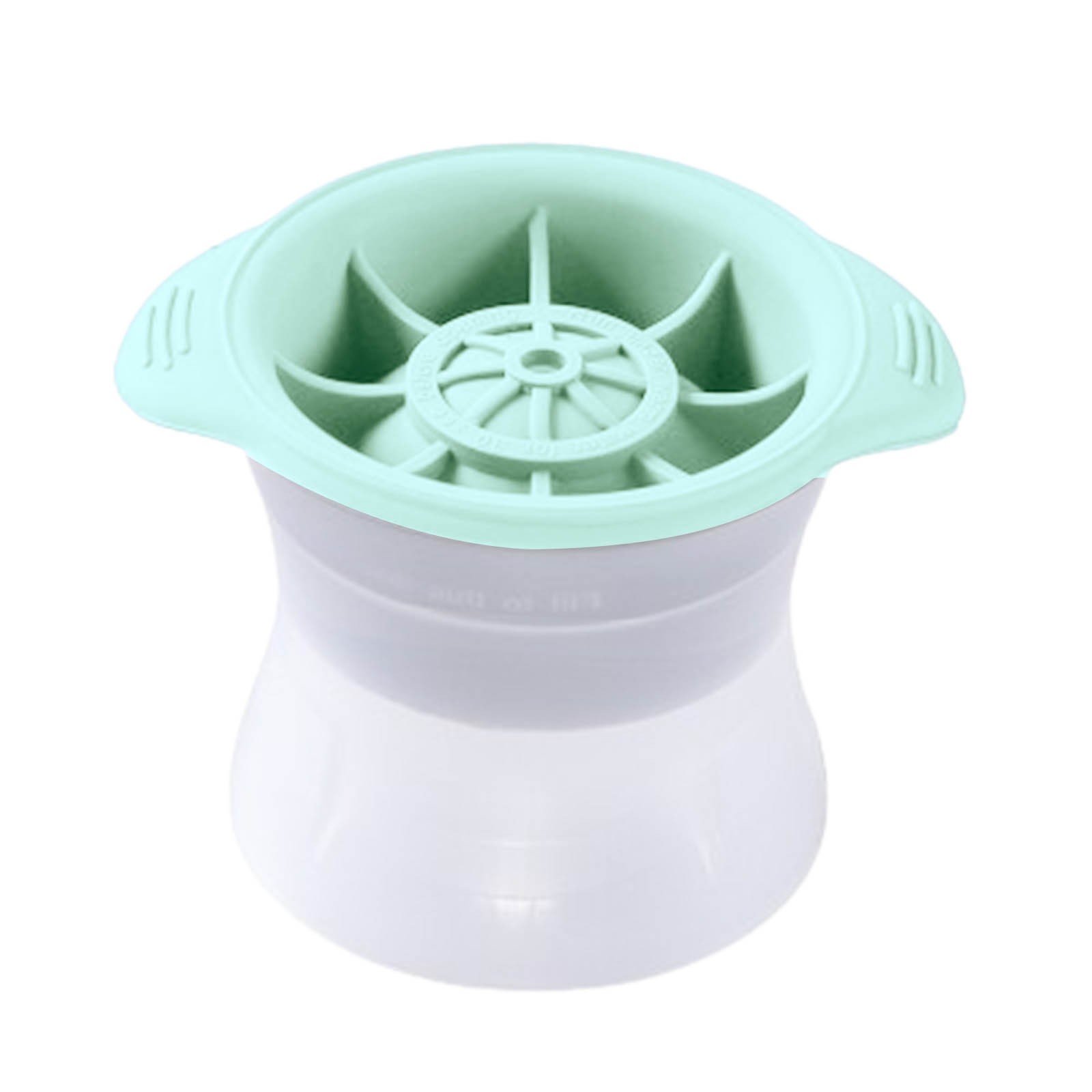 Ice Cube Tray with funnel lid - Big Sphere Ice Ball for Drinks, Bourbon ...