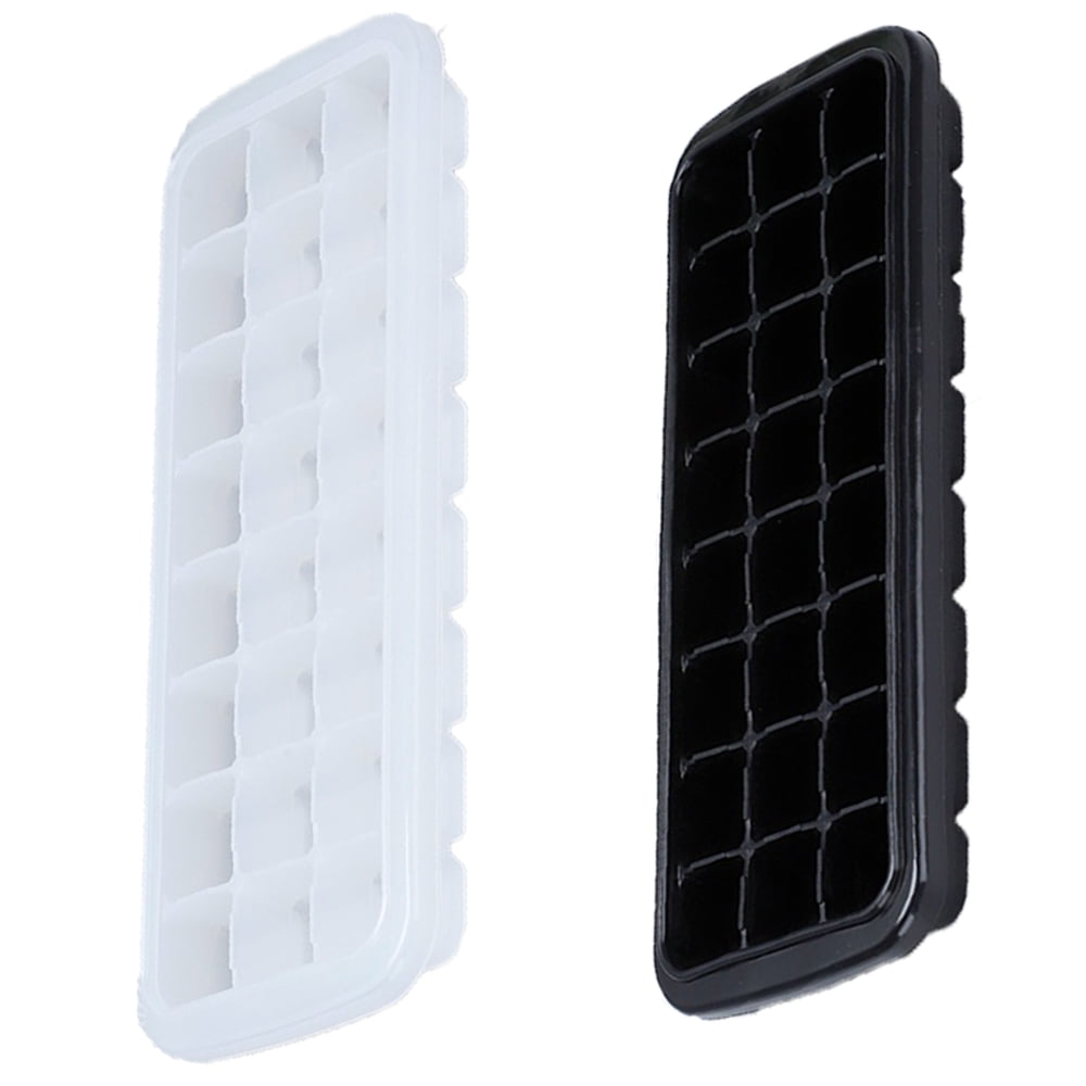Ice Cube Trays, Ice Cube with Lid, Ice Trays Stackable - Walmart.com
