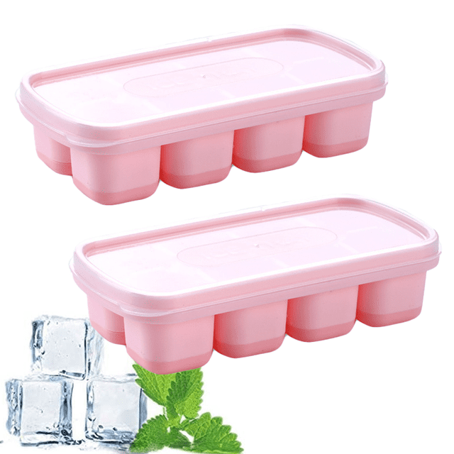 Ice Cube Trays Mold - Ice Cube Maker and Easier Release Molds for ...