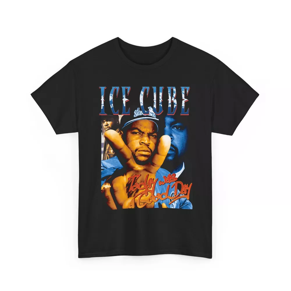 Ice Cube v1 NWA Raiders LA T Shirt Oversize 90s Homage Bootleg Hip Hop ...