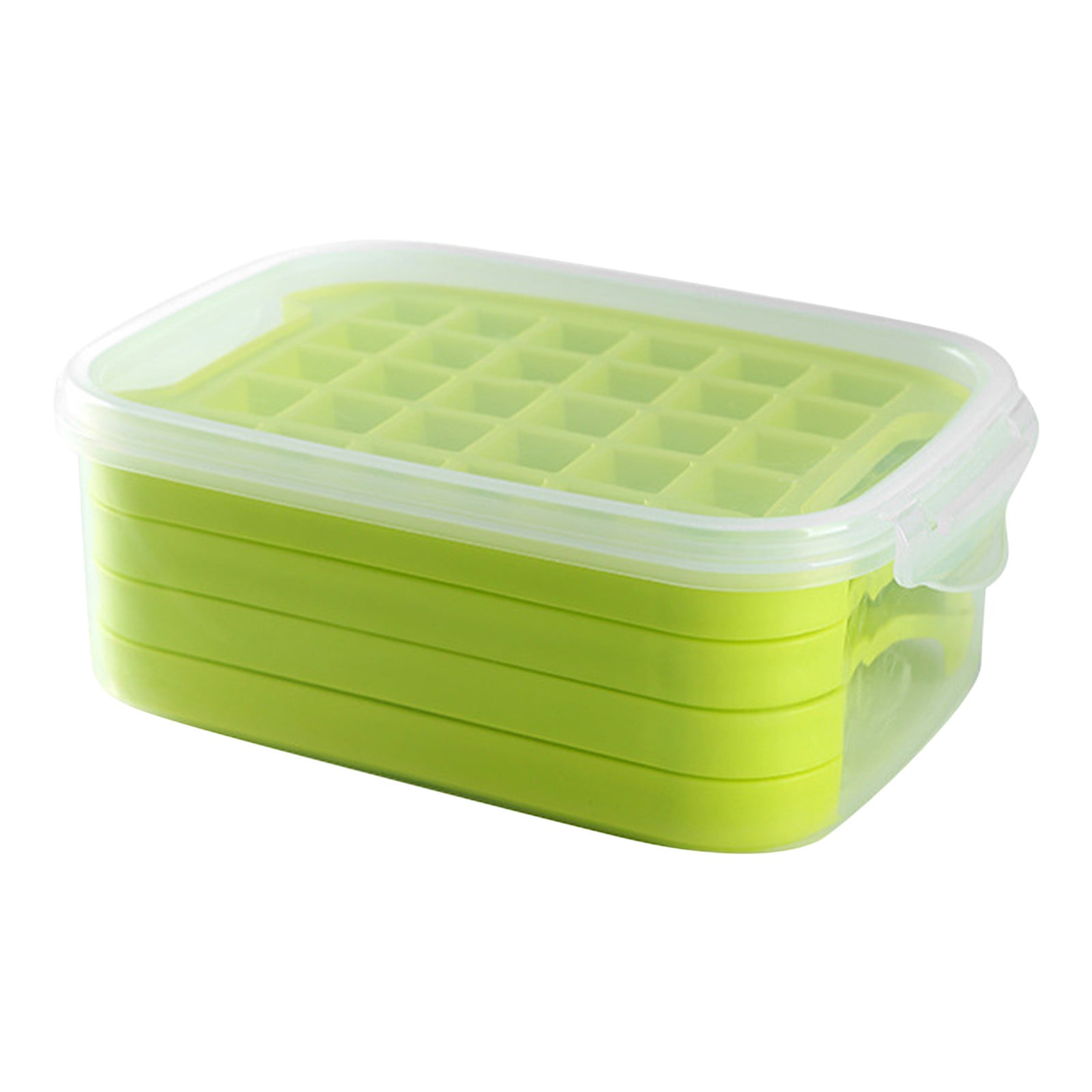 Ice Cubes Maker Ice Molds Ice Moulds, 4 Hole Ice Cubes Molds Ice Box ...