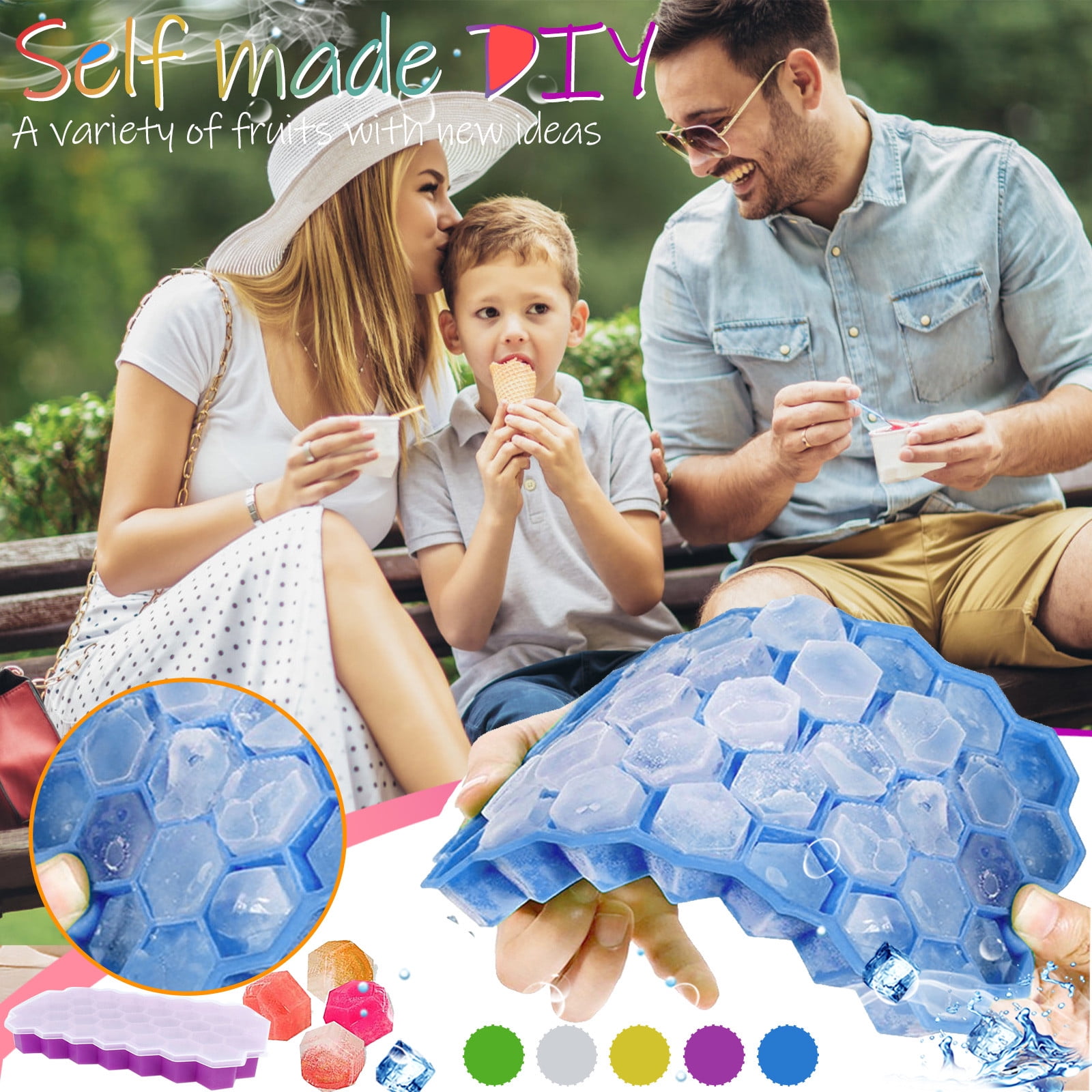 Ice Cubes Mould Swimming Pool And Spa Long-Acting Chlorinated Tablets ...