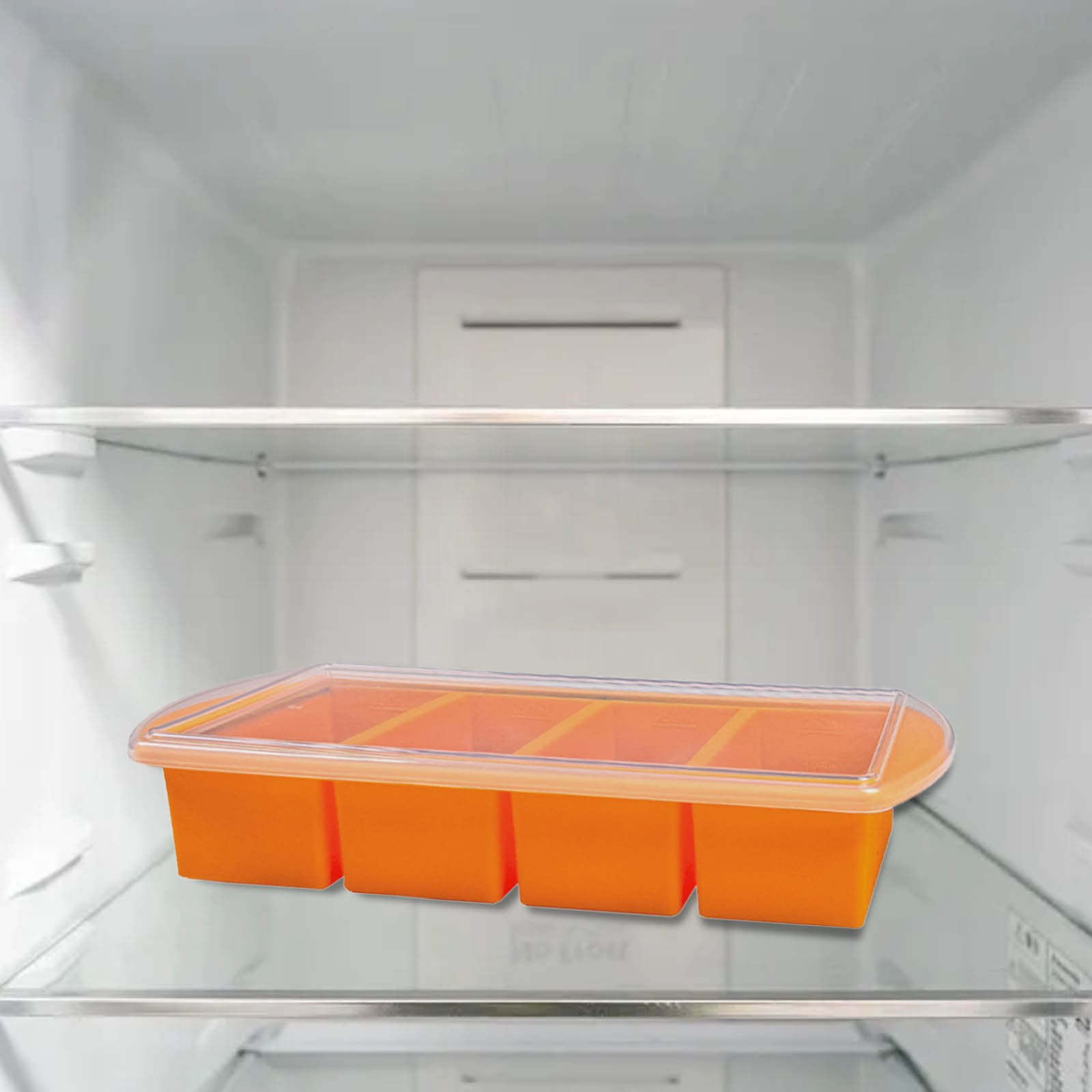 Ice Cubes Trays Silicone Can Shaped Glass with Stick Stack Crushed Ice ...