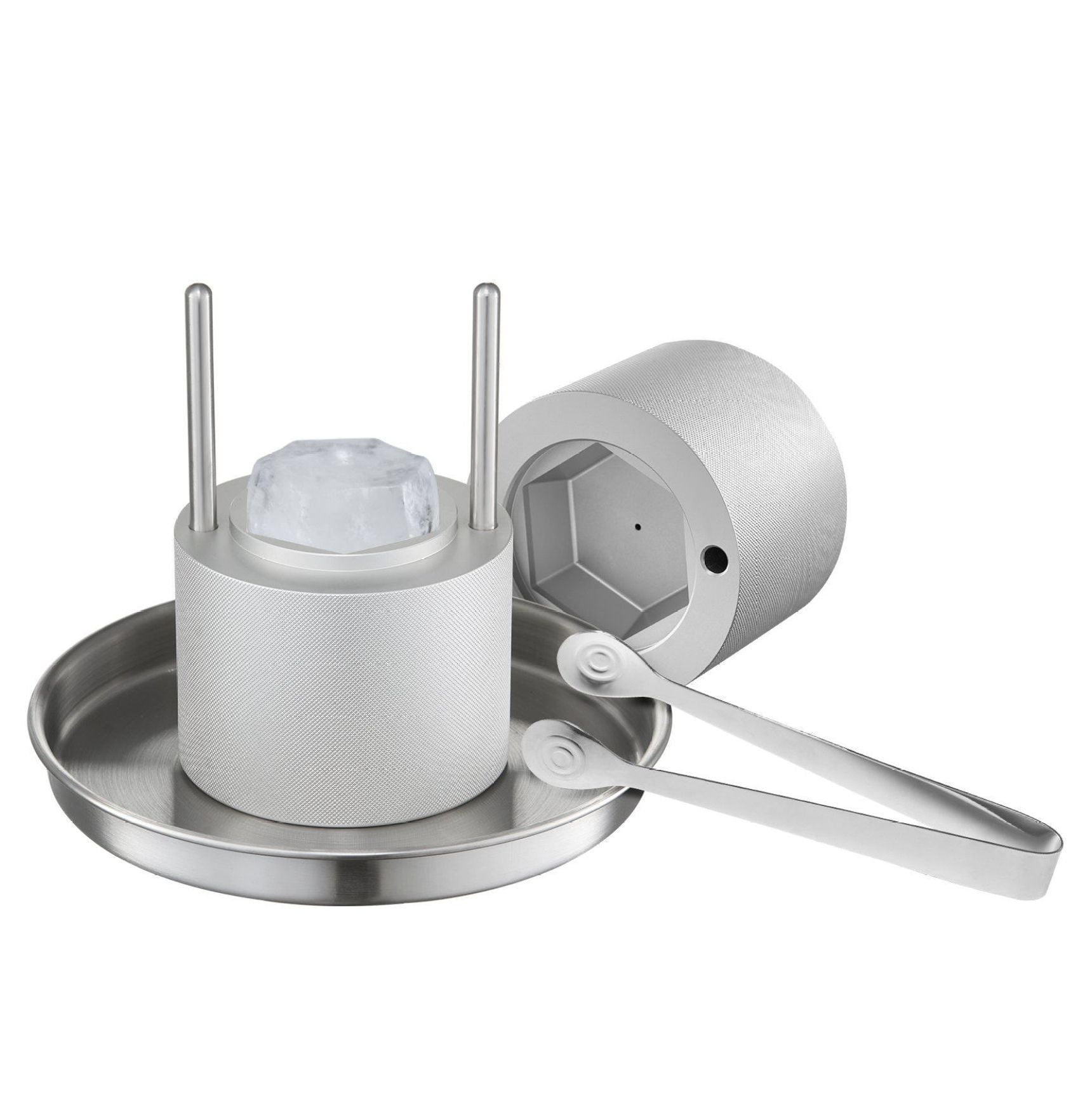 Ice Diamond Press Ice Ball Maker 2.4" Diamond Ice Press Kit for Whiskey ...