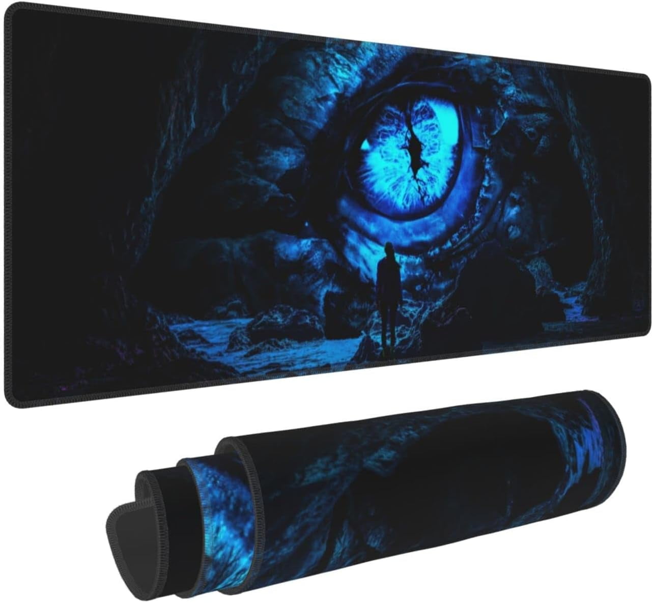 Ice Dragon Eye Mouse Pad Extended Large Gaming Mousepad XL Big Long ...