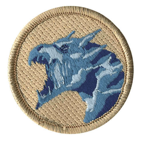 Ice Dragon Scout Patrol Patch (Sew-on) - ClassB - Walmart.com