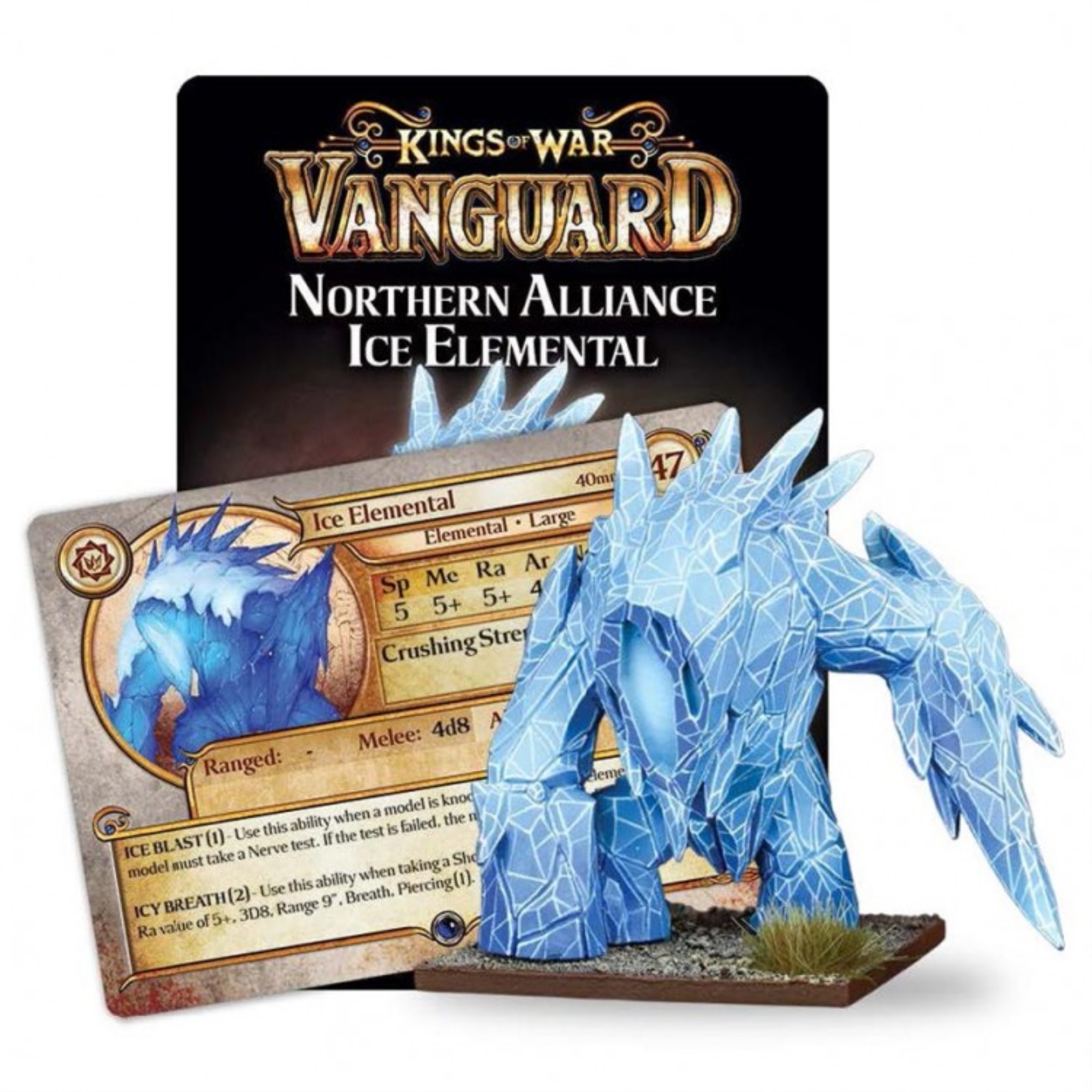Mantic Entertainment Ice Elemental New - Walmart.com