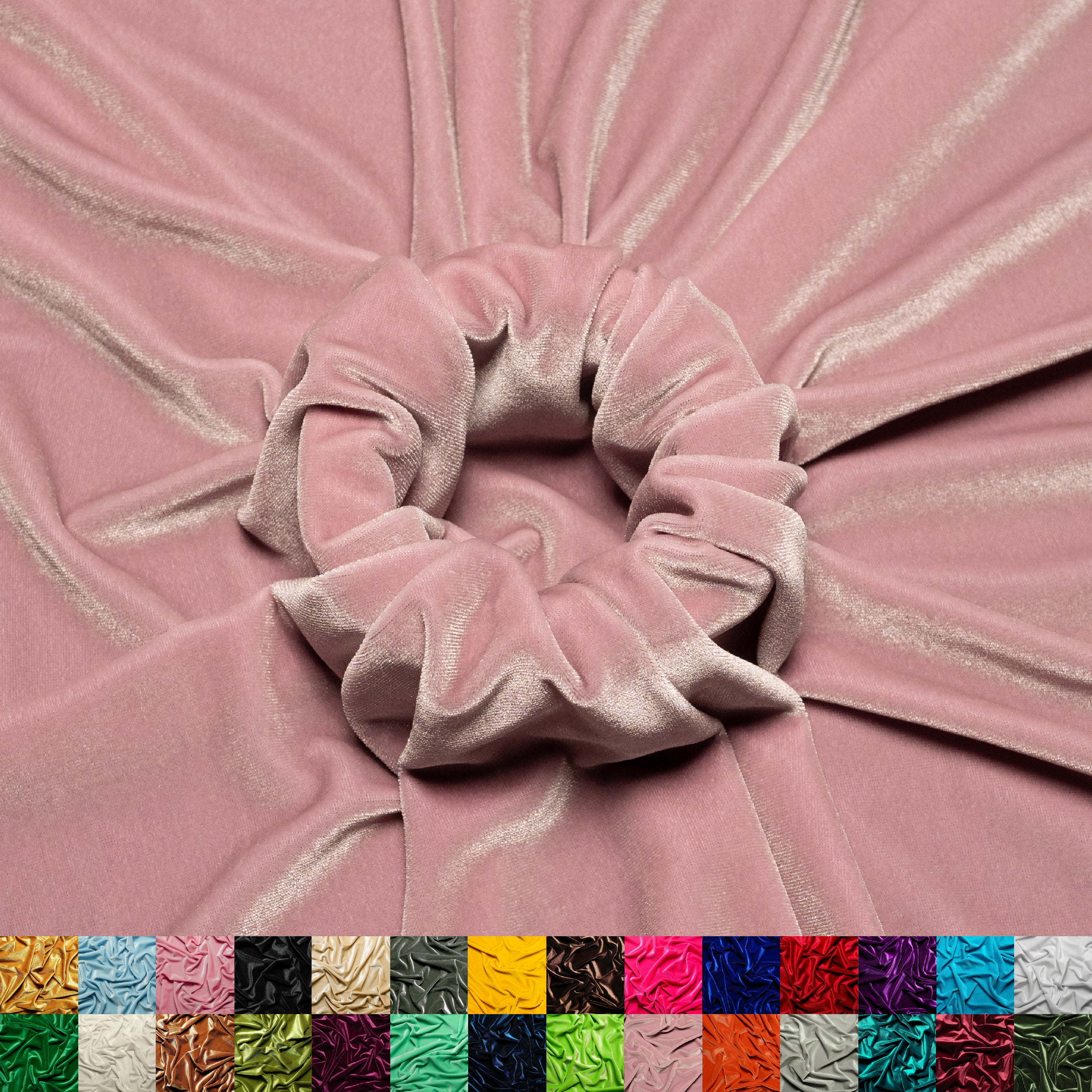 Ice Fabric Stretch Velvet Fabric by the Yard - 60" Wide Soft Stretchy ...