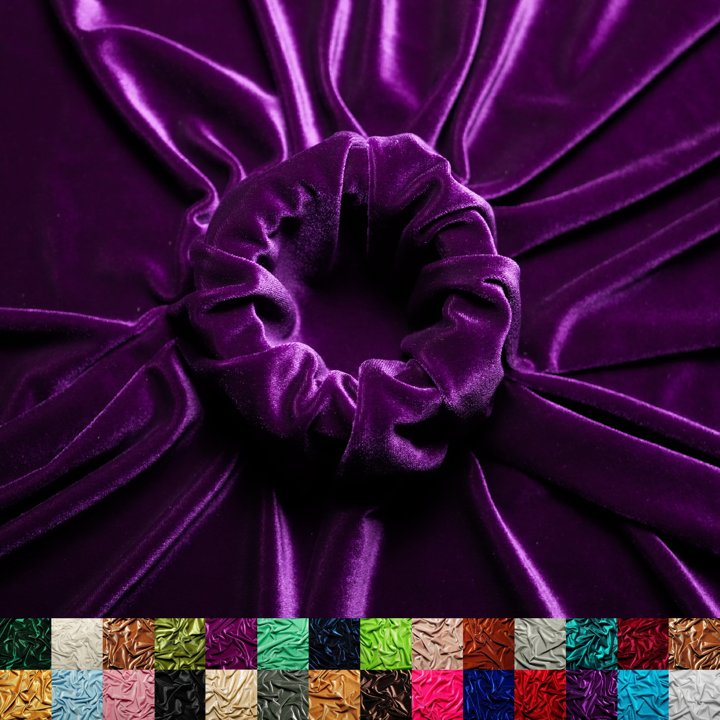 Ice Fabric Stretch Velvet Fabric by the Yard - 60" Wide Soft Stretchy ...