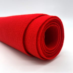 Red Felt Fabric