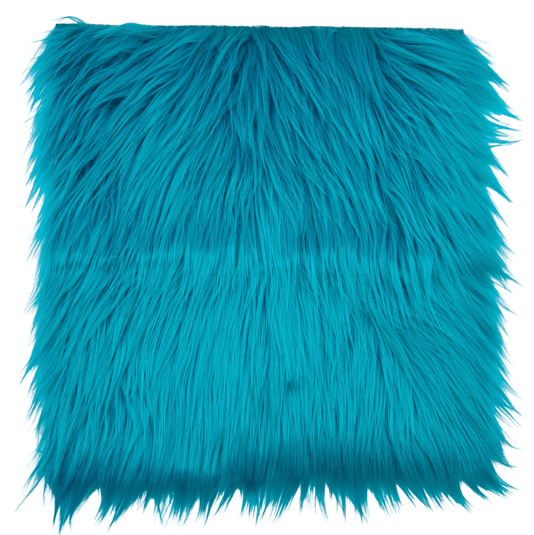 Ice Fabrics Faux Fur Fabric Squares - 20x20 Inches Pre-Cut Craft Fur ...