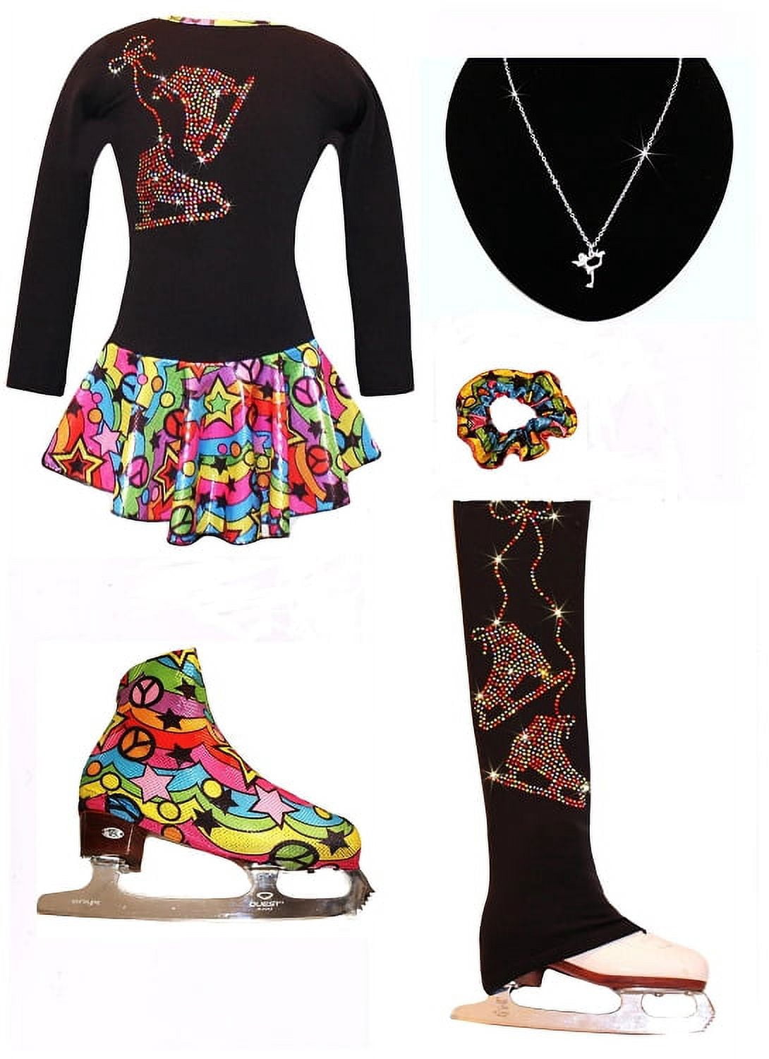 Ice Fire Gift Set for Figure Skating for Girls - Skating Girl - Walmart.com