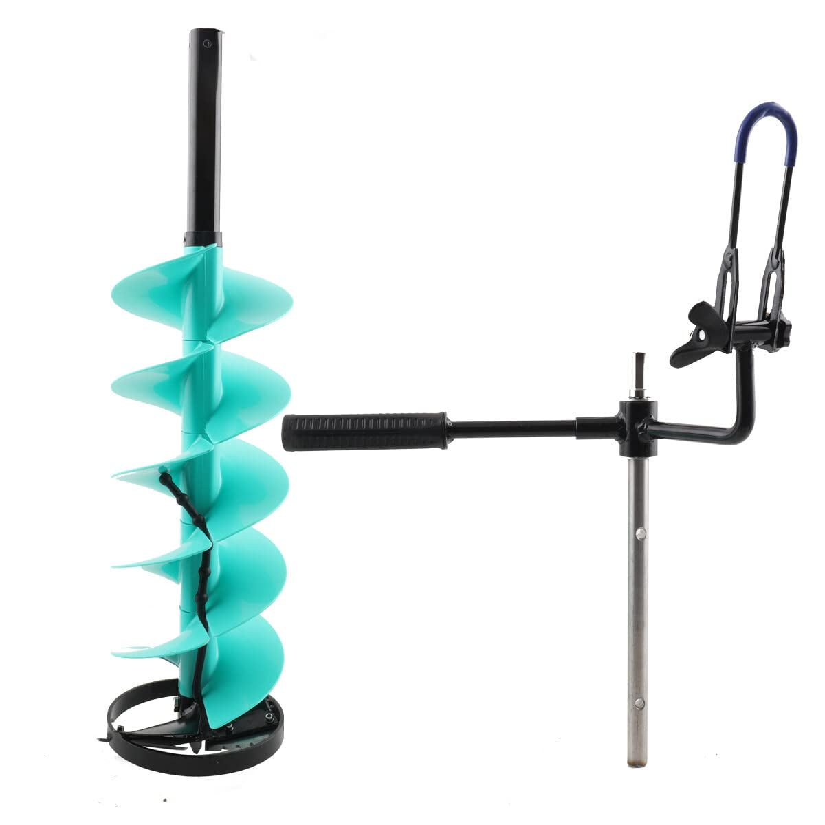 Ice Fishing Auger, 8 Diameter Nylon Ice Auger with Centering Point ...