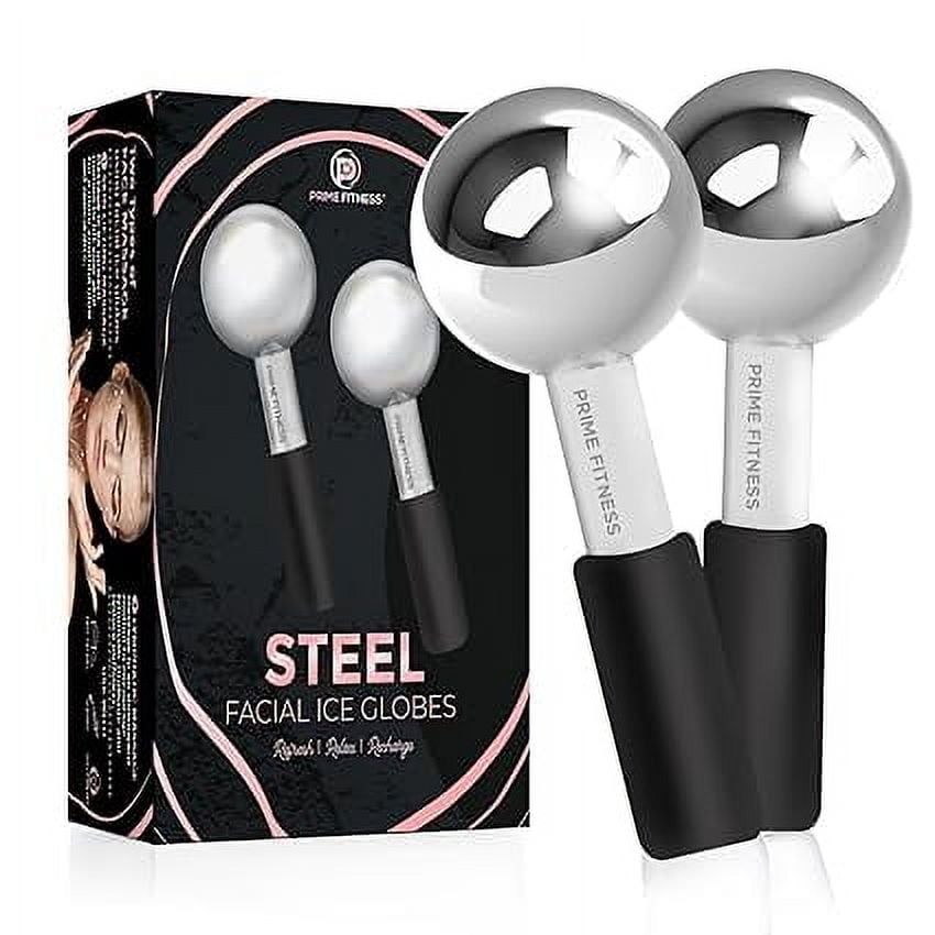 Ice Globes for Facials | Unbreakable Steel Cooling Roller | Cryo Sticks ...