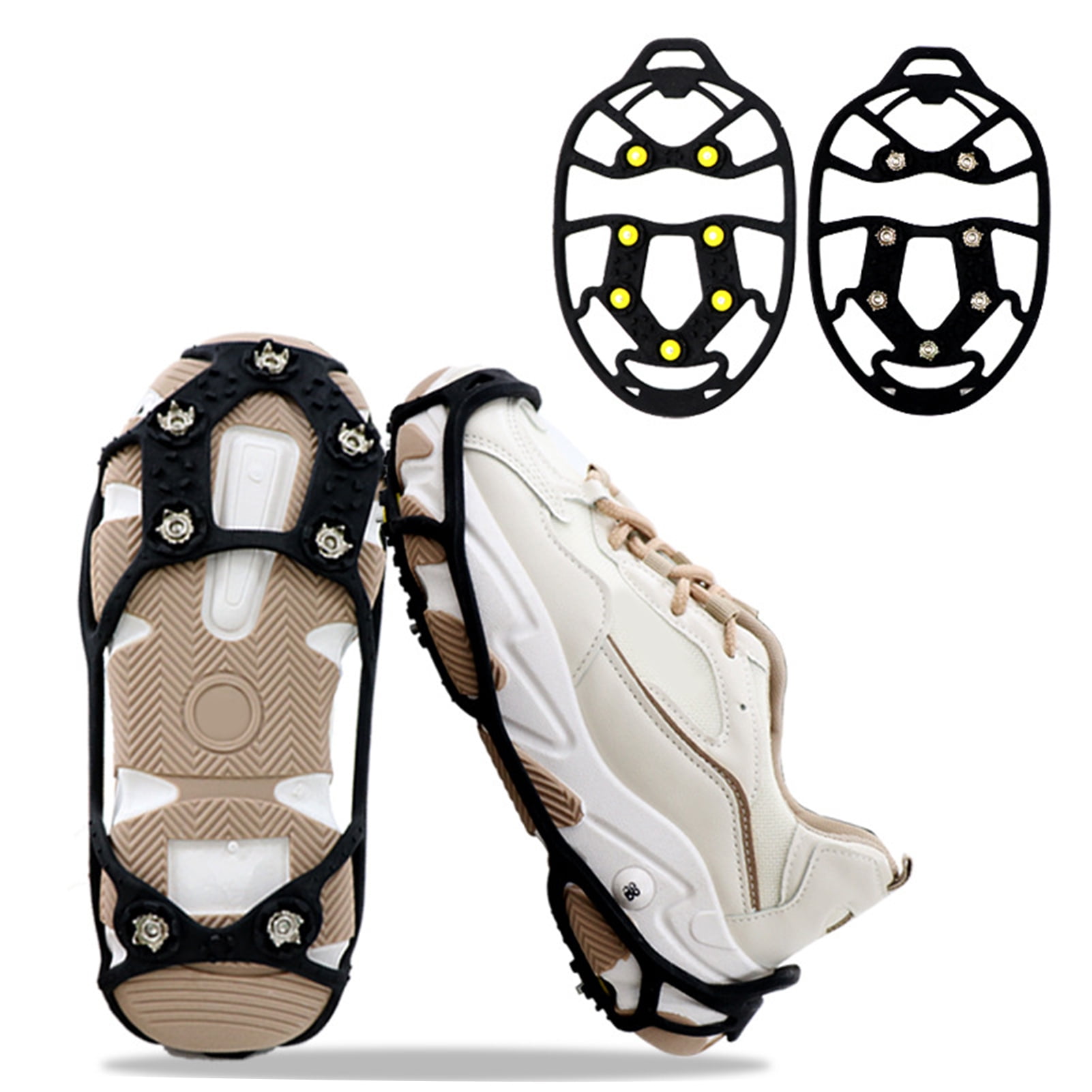 Ice Grips, Ice & Snow Grips Cleat Over Shoe/Boot Traction Cleat Rubber ...