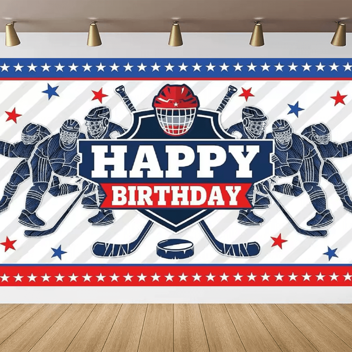 Ice Hockey Competition Theme Children's and Boys Hockey Birthday Party ...