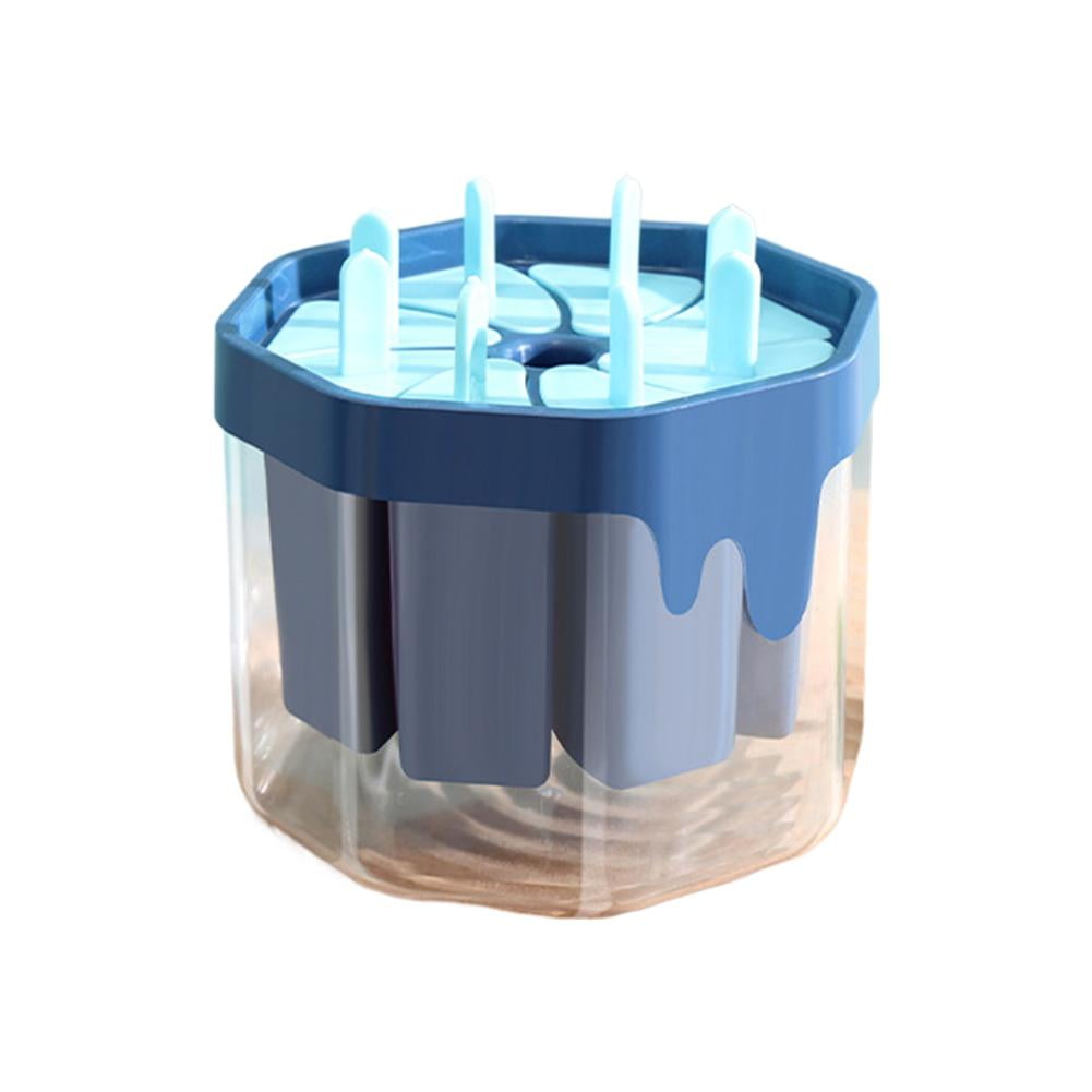 Ice Lolly Mould,Plastic Ice Popsicle Moulds,8 Cavity Ice Cream Popsicle ...