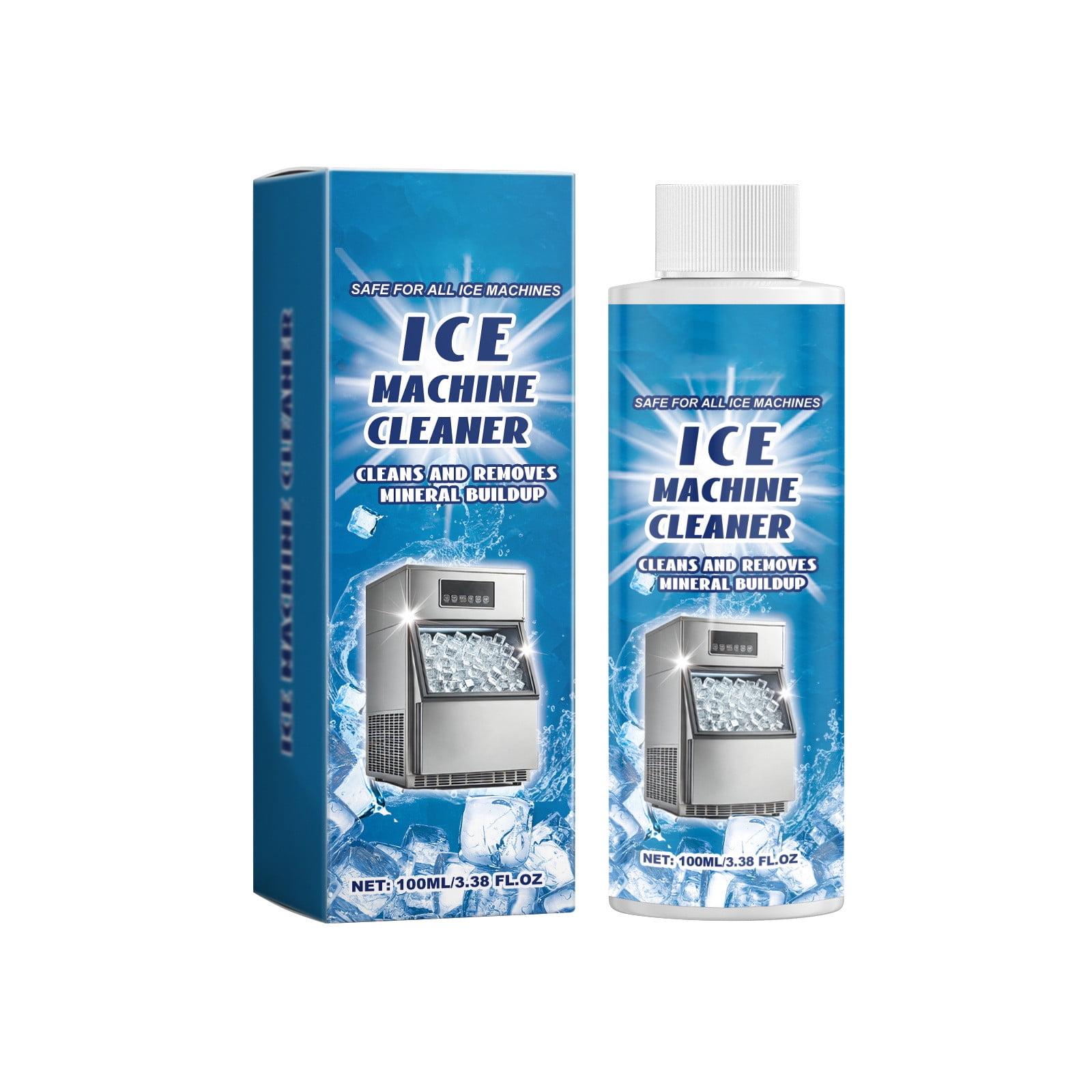 Ice Machine Cleaner & Descaler 100ml, Safe Descaler Ice Machine Cleaner ...