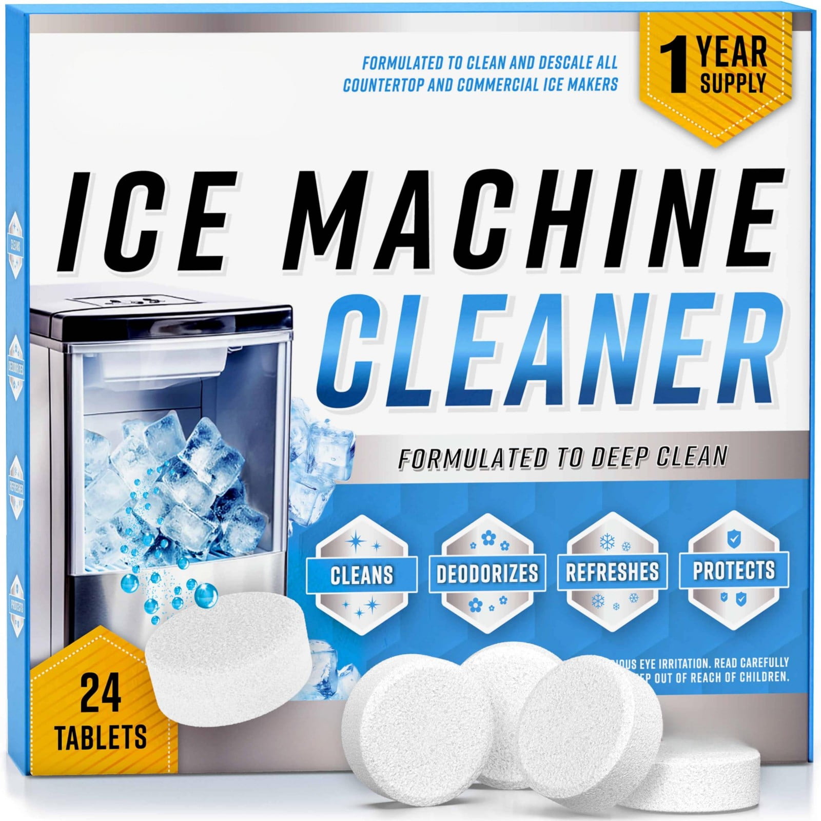 Ice Machine Cleaner and Descaler 12PCS Descaler | Ice Maker Cleaner ...