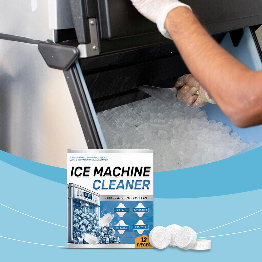Ice Machine Cleaner Maker Descaler, 12 Clean Tablets Suitable, Nickel ...