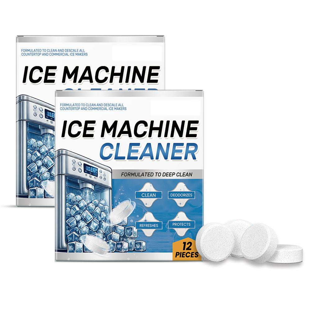 Ice Machine Cleaner Maker Descaler,24 Ice Machine Cleaner Tablets, Safe ...