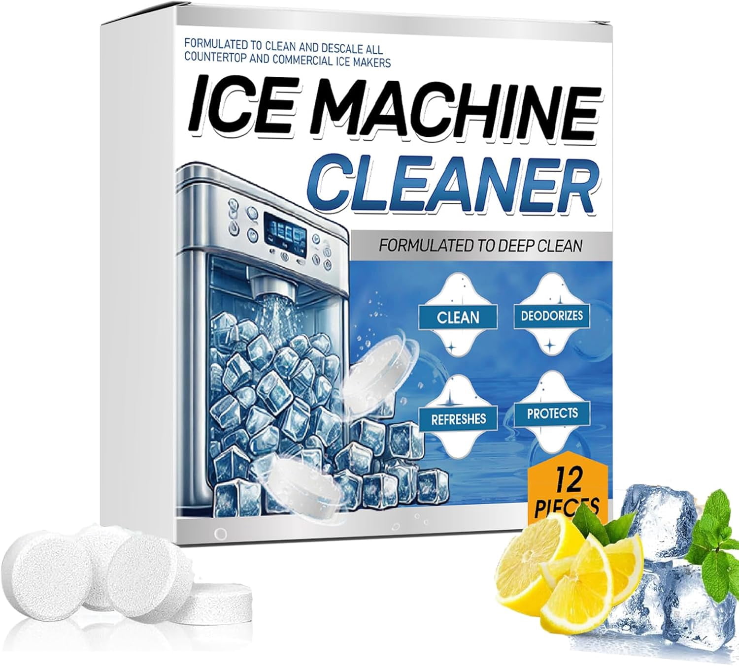 Ice Machine Cleaner Maker Descaler - Compatible with Opal, rigidaire ...