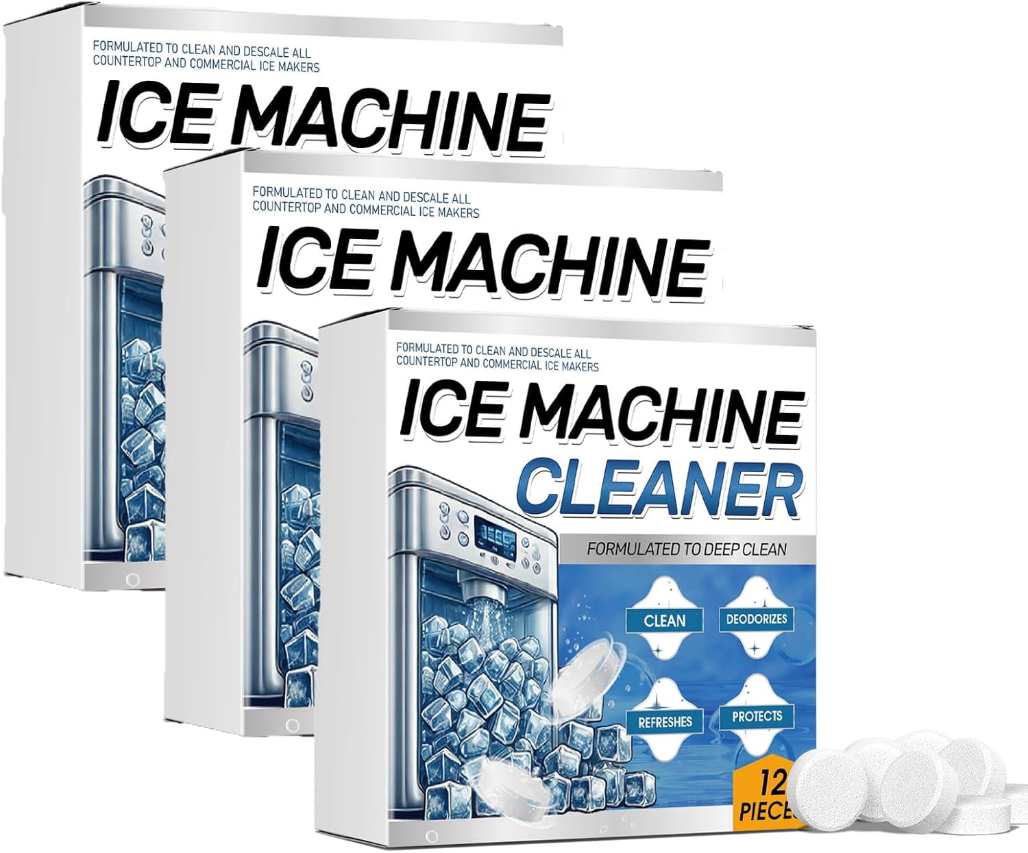 Ice Machine Cleaner Maker Descaler - Compatible with Opal, rigidaire ...