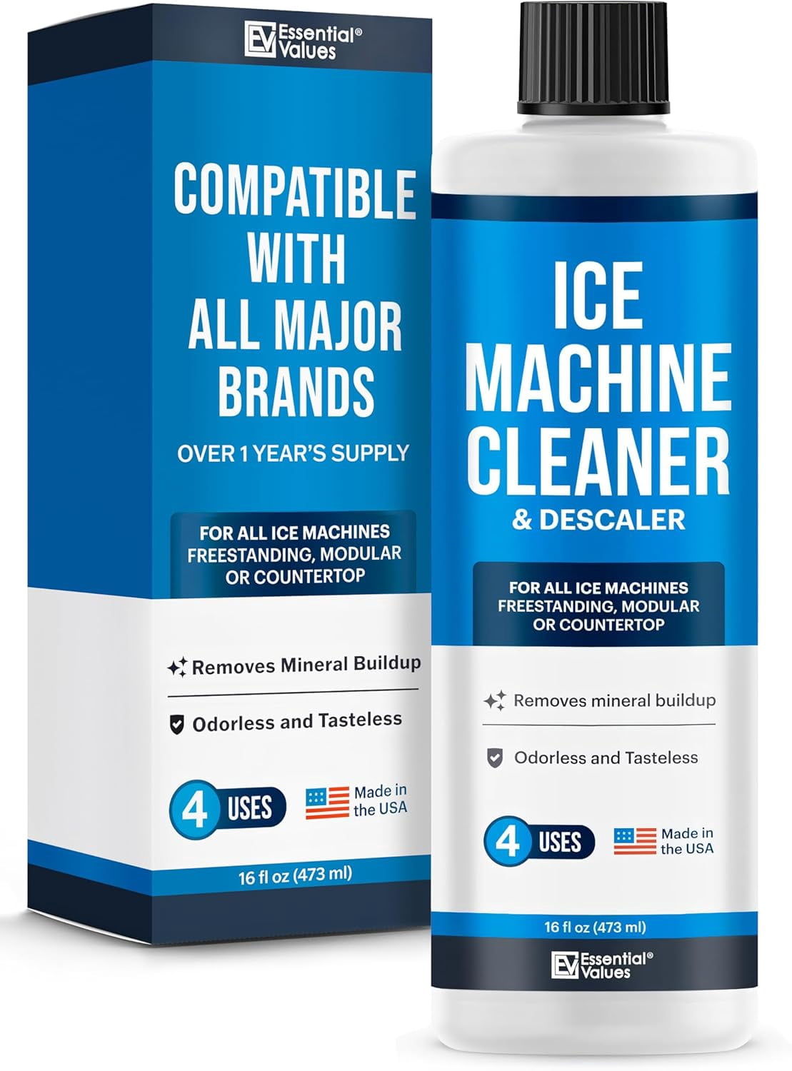 Ice Machine Cleaner and Descaler 16 fl oz Ice Maker Cleaner and ...